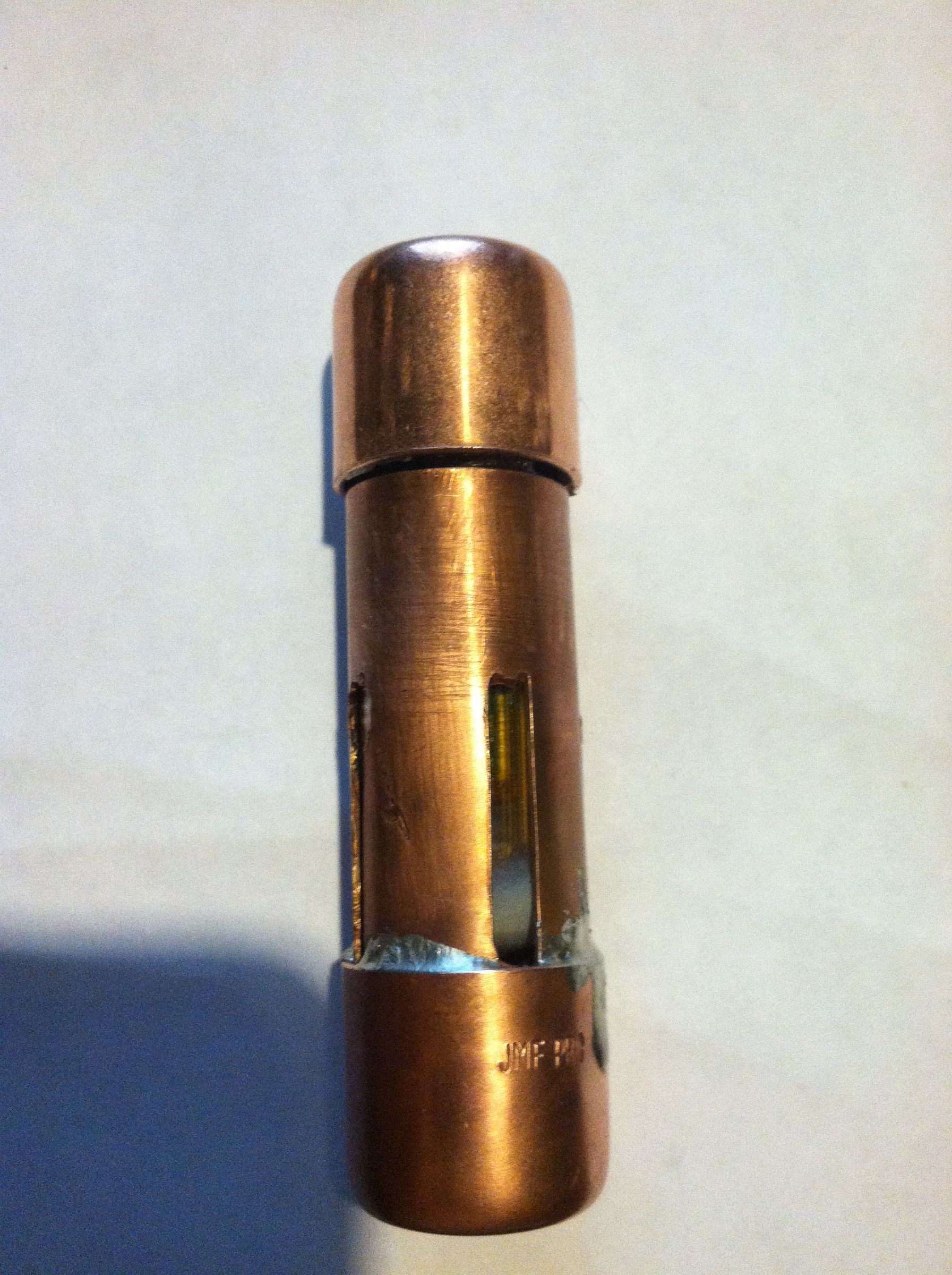Copper Usb Pen/ Flash Drive With Vacuum Tube : 4 Steps - Instructables
