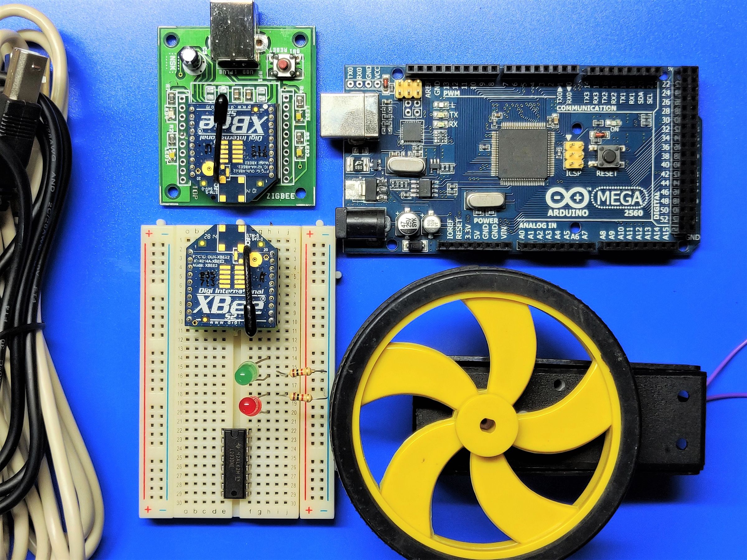 XBEEs + Python (pySerial) + Arduino + DC Motor : 18 Steps - Instructables