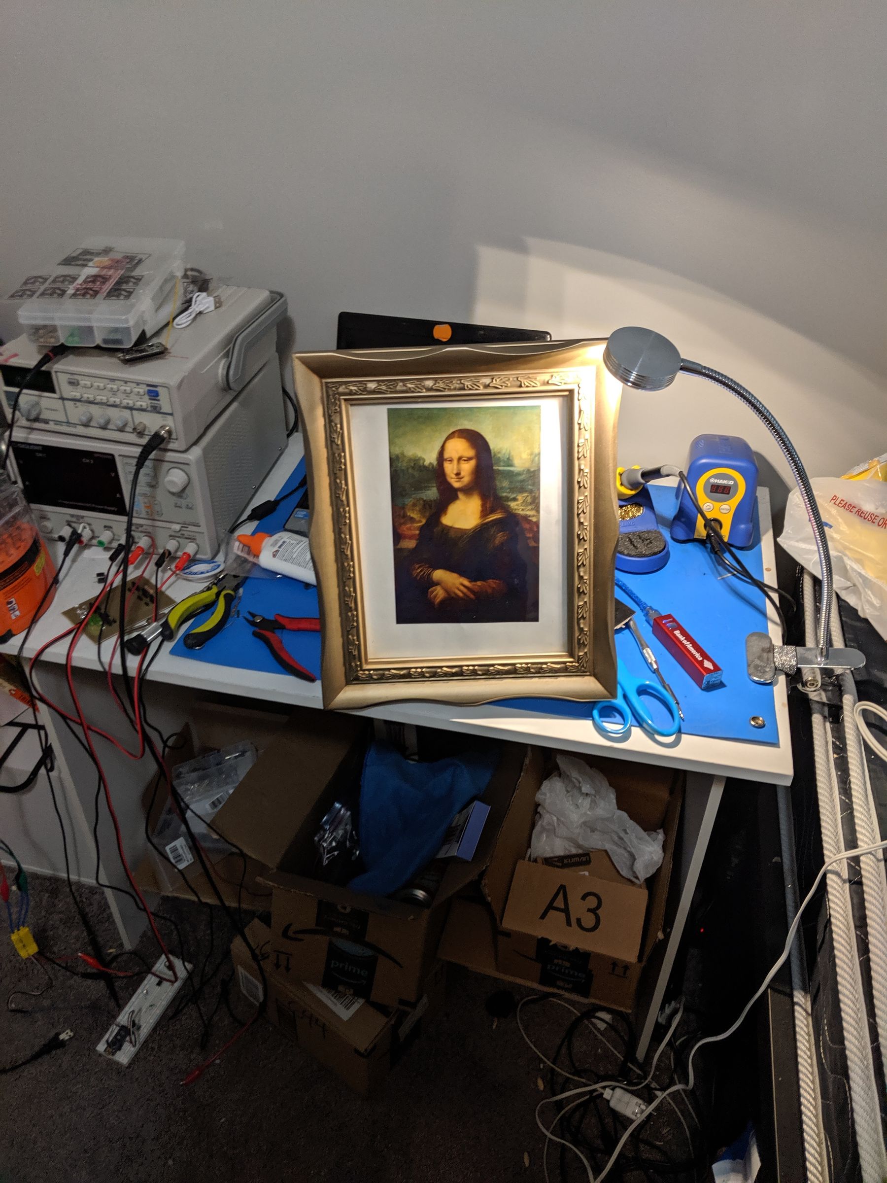 Spooky Mona Lisa Painting : 5 Steps (with Pictures) - Instructables
