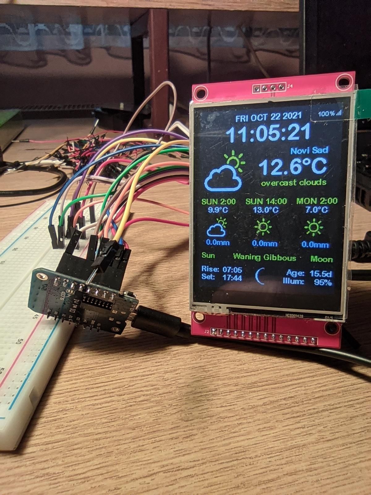 ESP8266 Weather Widget V2.0 : 13 Steps (with Pictures) - Instructables