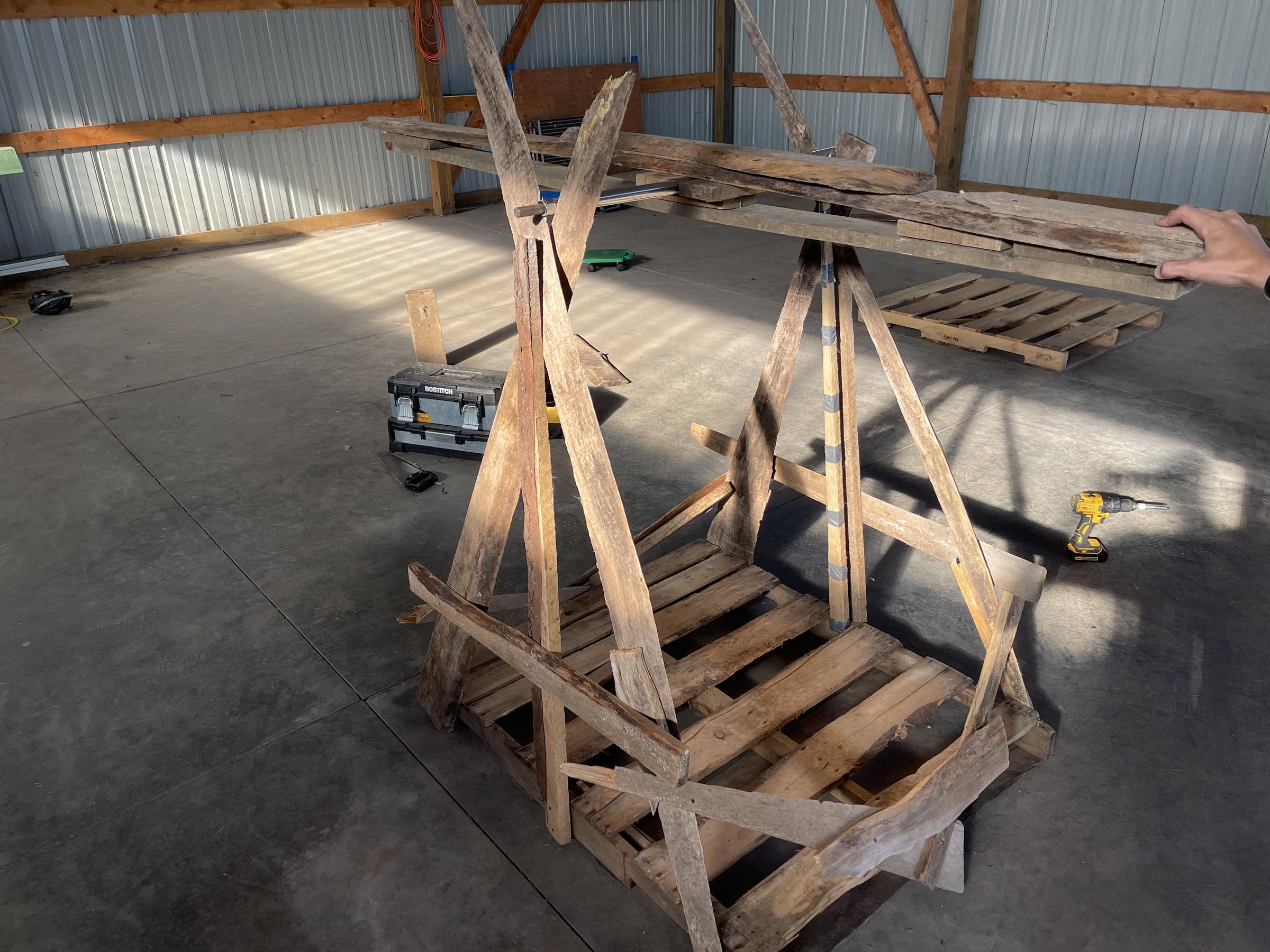 How to Make a Trebuchet Out of Scrap. : 9 Steps (with Pictures ...