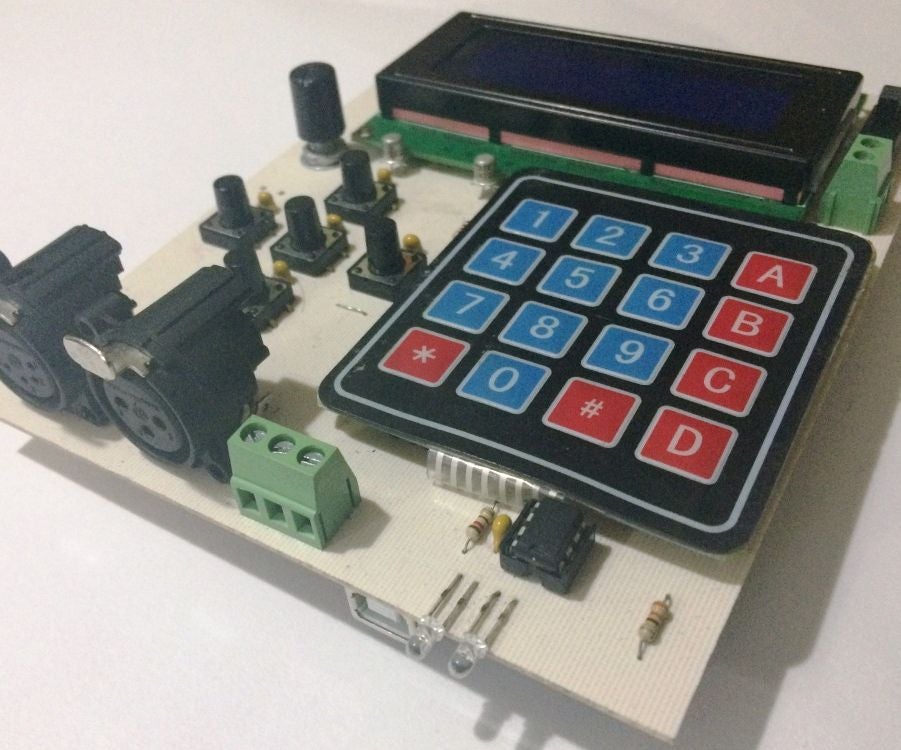 Arduino Dmx 512 Tester And Controller Eng 19 Steps Instructables