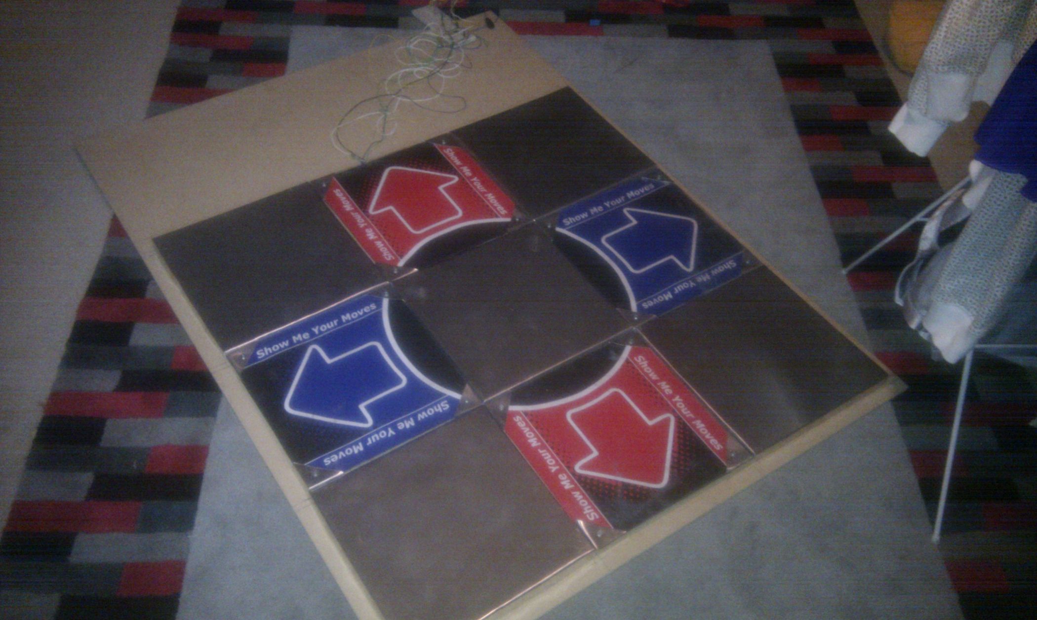 DDR Metal Dance Pad PS2 (with Pictures) - Instructables
