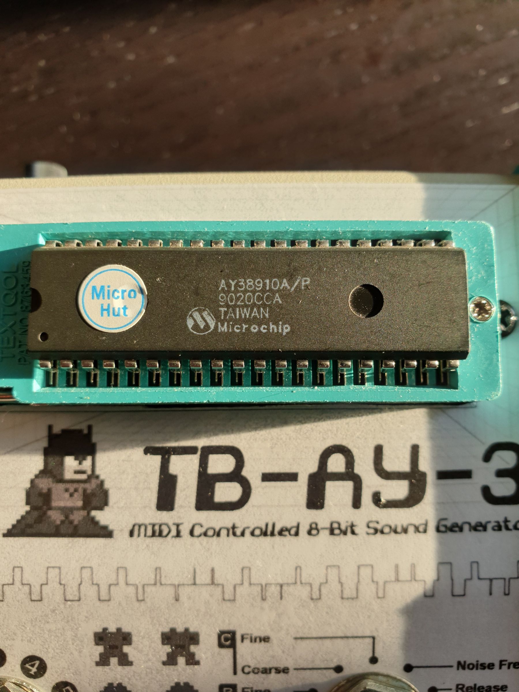 MIDI/Arduino Controlled 8-Bit Sound Generator (AY-3-8910) : 5 Steps ...