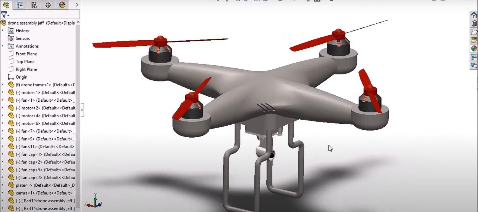 PROJECT SOLIDWORK DRONE UMP : 7 Steps - Instructables