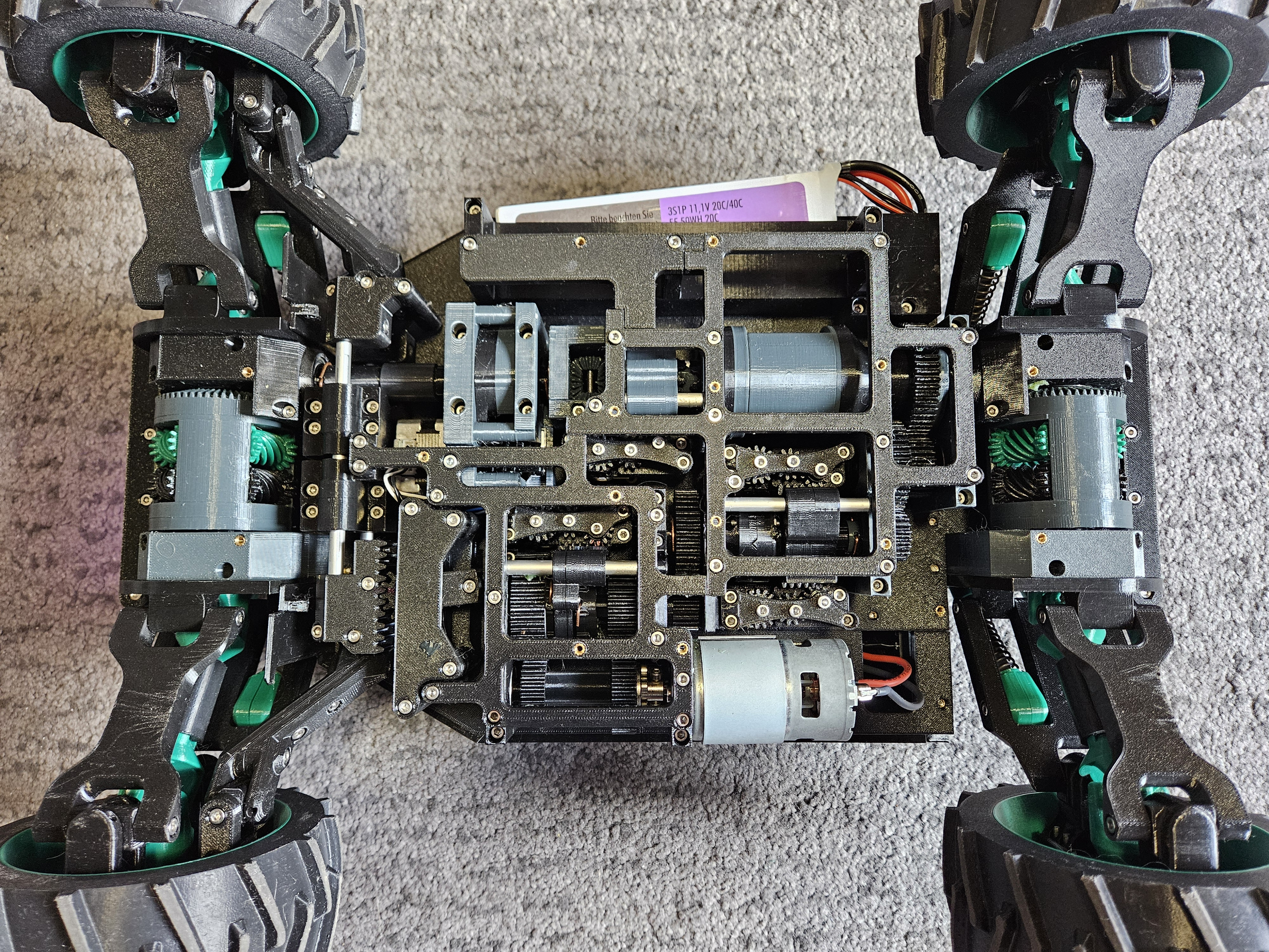 3D Printed Remote Controlled 2-speed AWD Car : 14 Steps (with Pictures ...