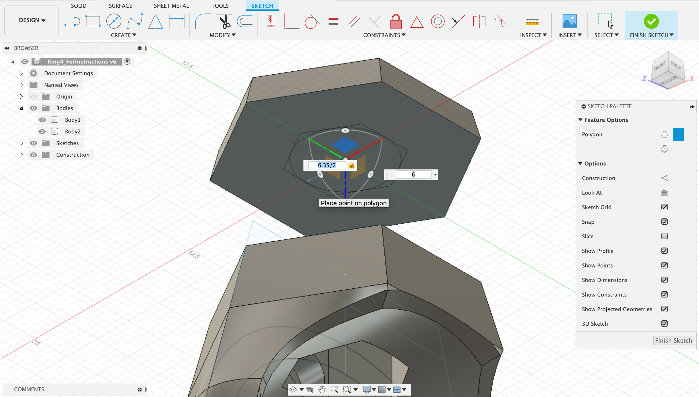 Bit Driver Ring (3D Printed, Wearable Hex Bit Driver) : 12 Steps (with ...