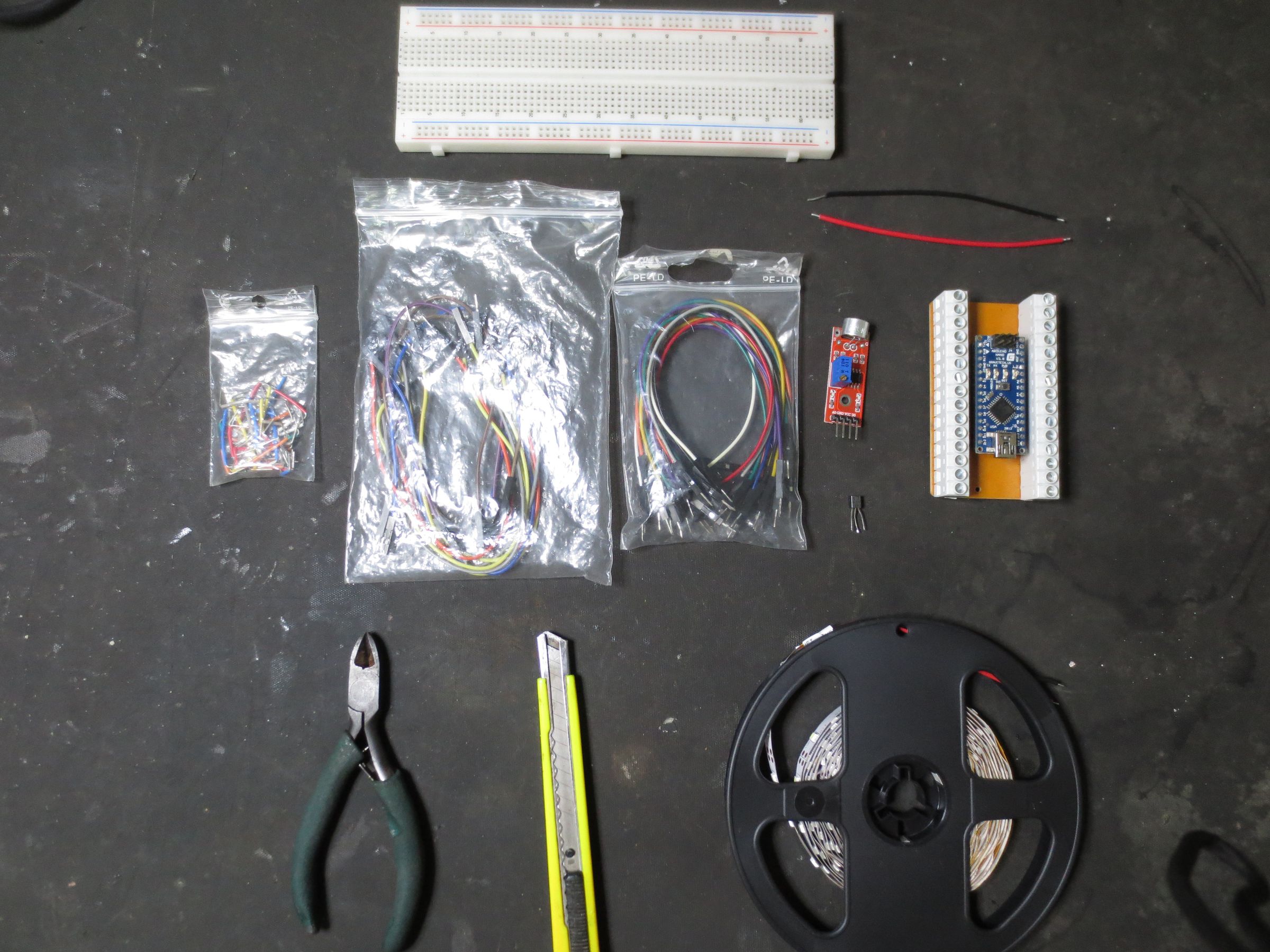 ARDUINO LED LIGHT MUSIC REACTIVE : 4 Steps - Instructables