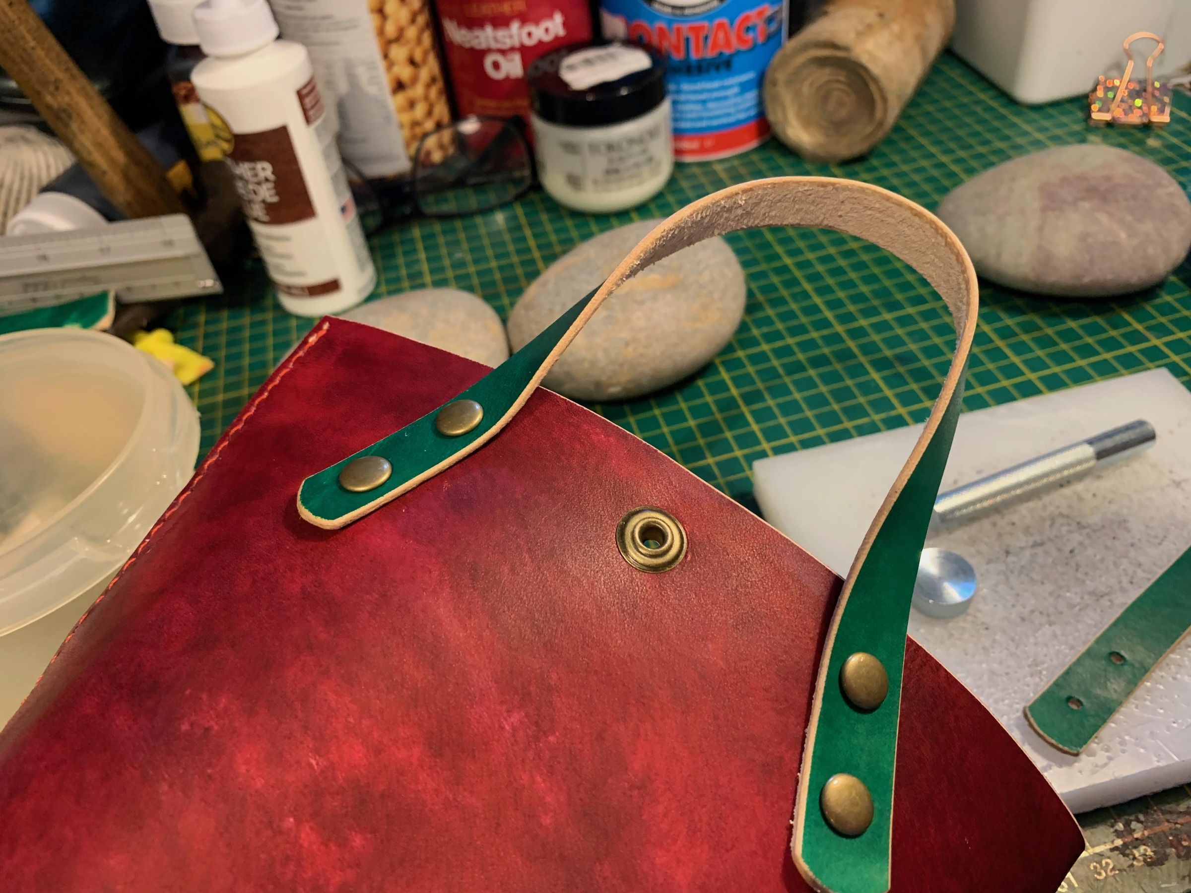 A Cute and Simple Leather Baby Tote Bag : 8 Steps (with Pictures ...