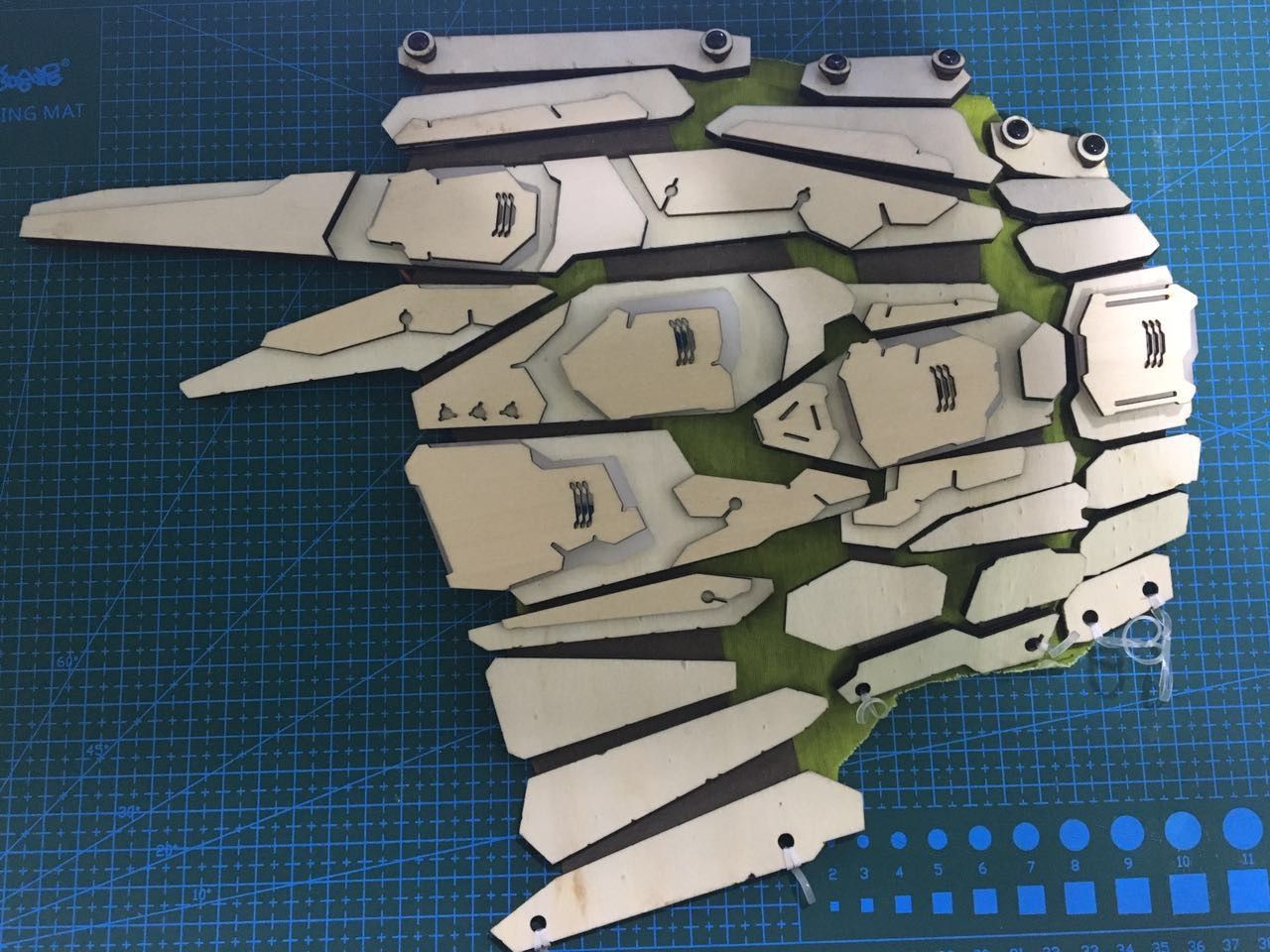 Laser Cutting a Cool Science Fiction Gauntlet : 9 Steps (with Pictures ...