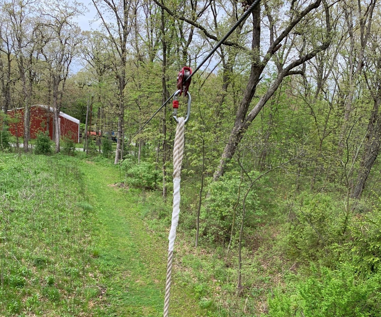 Extreme Backyard Zipline : 6 Steps (with Pictures) - Instructables