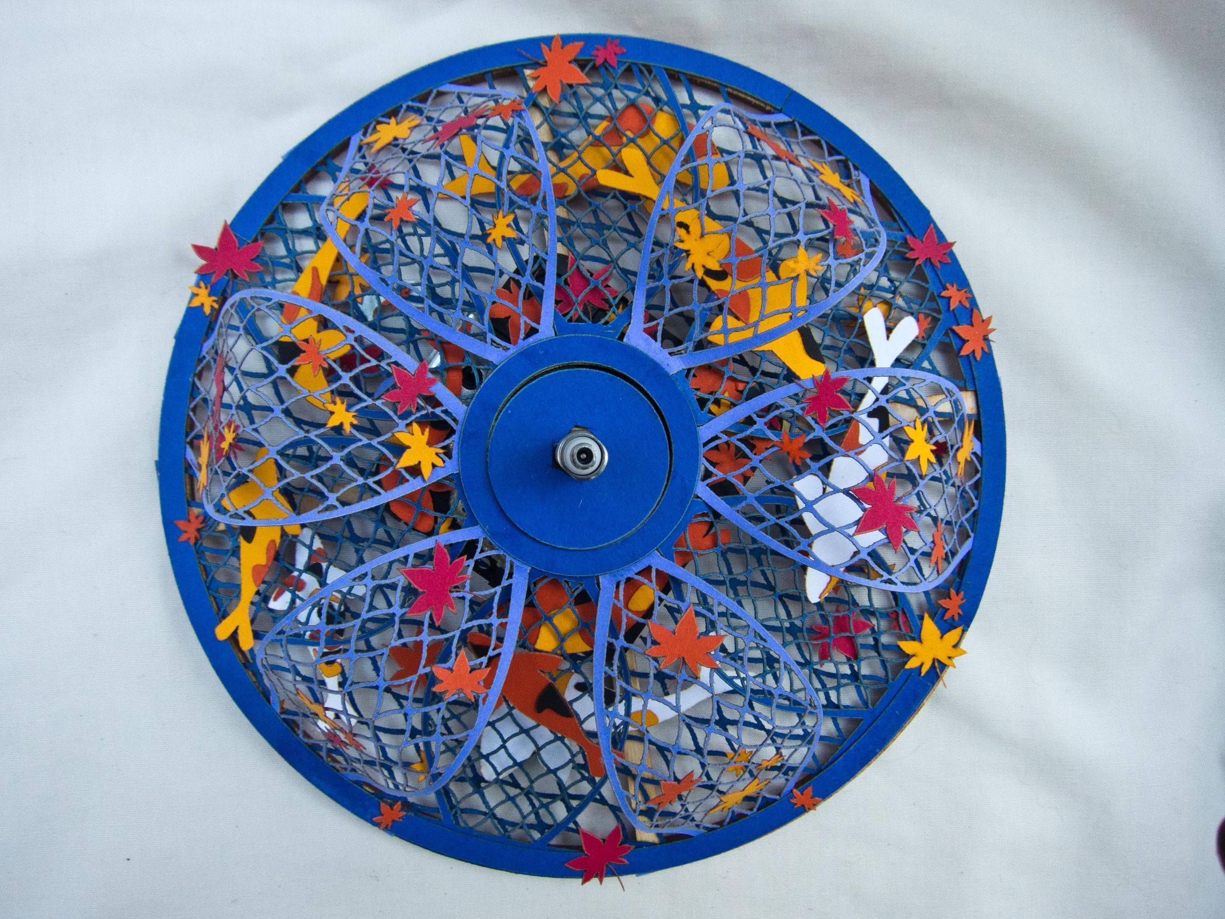 Koi Pond Papercraft Clock : 8 Steps (with Pictures) - Instructables