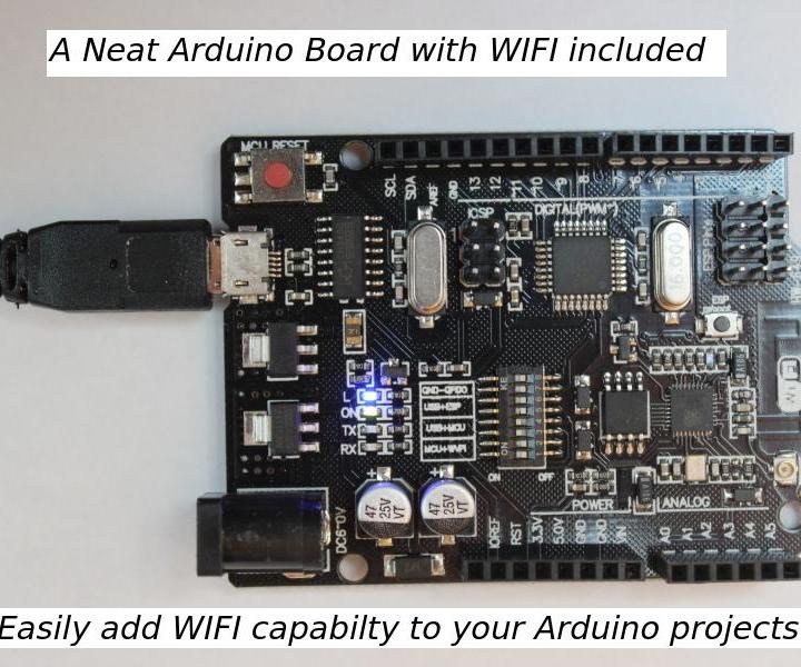 Uno R3 Wifi Esp8266 Ch340g Arduino And Wifi A Versatile Development Board 6 Steps 1572