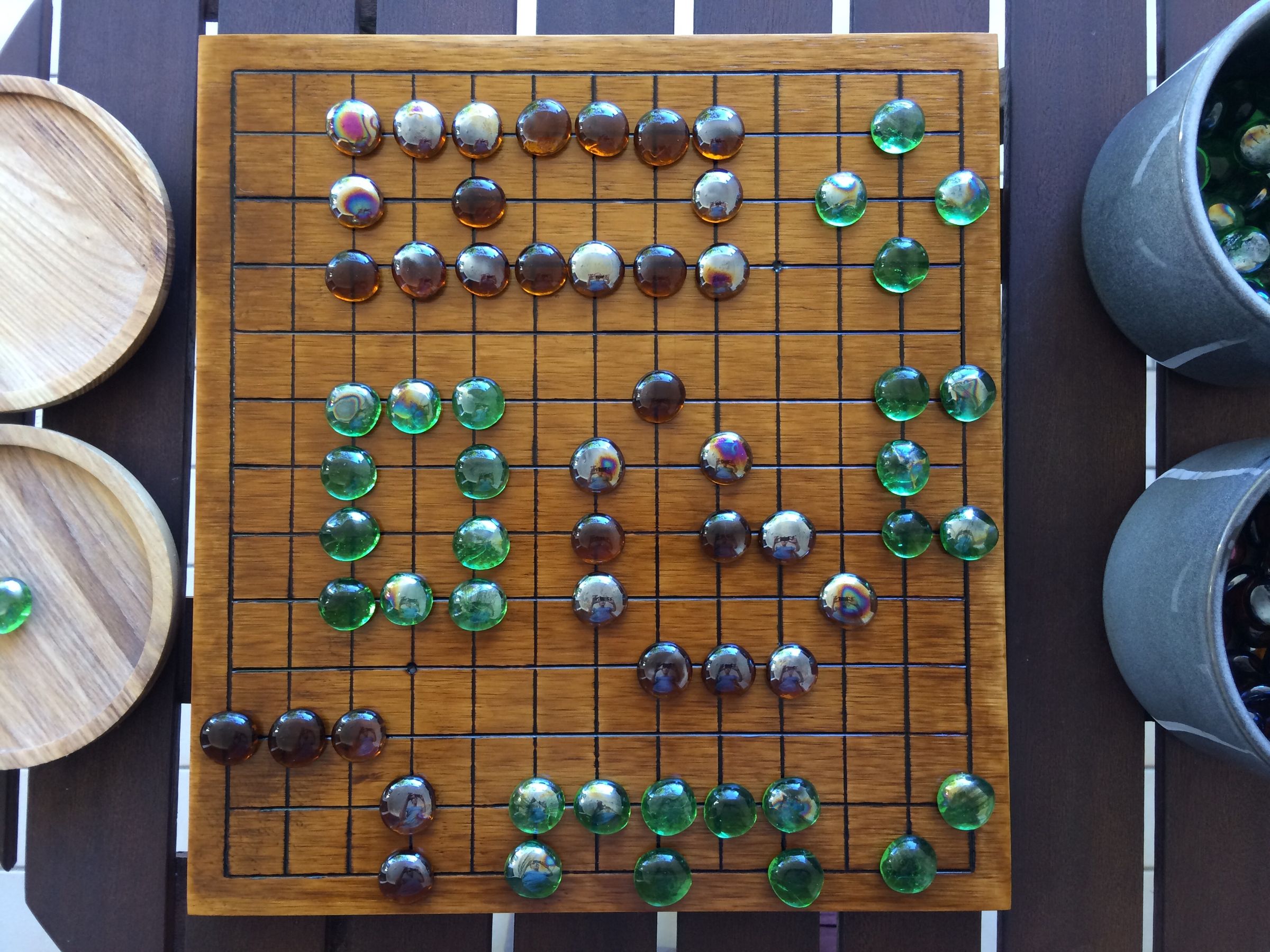 How to Make (and Play) Go / Igo / Weiqi / Baduk : 8 Steps (with ...