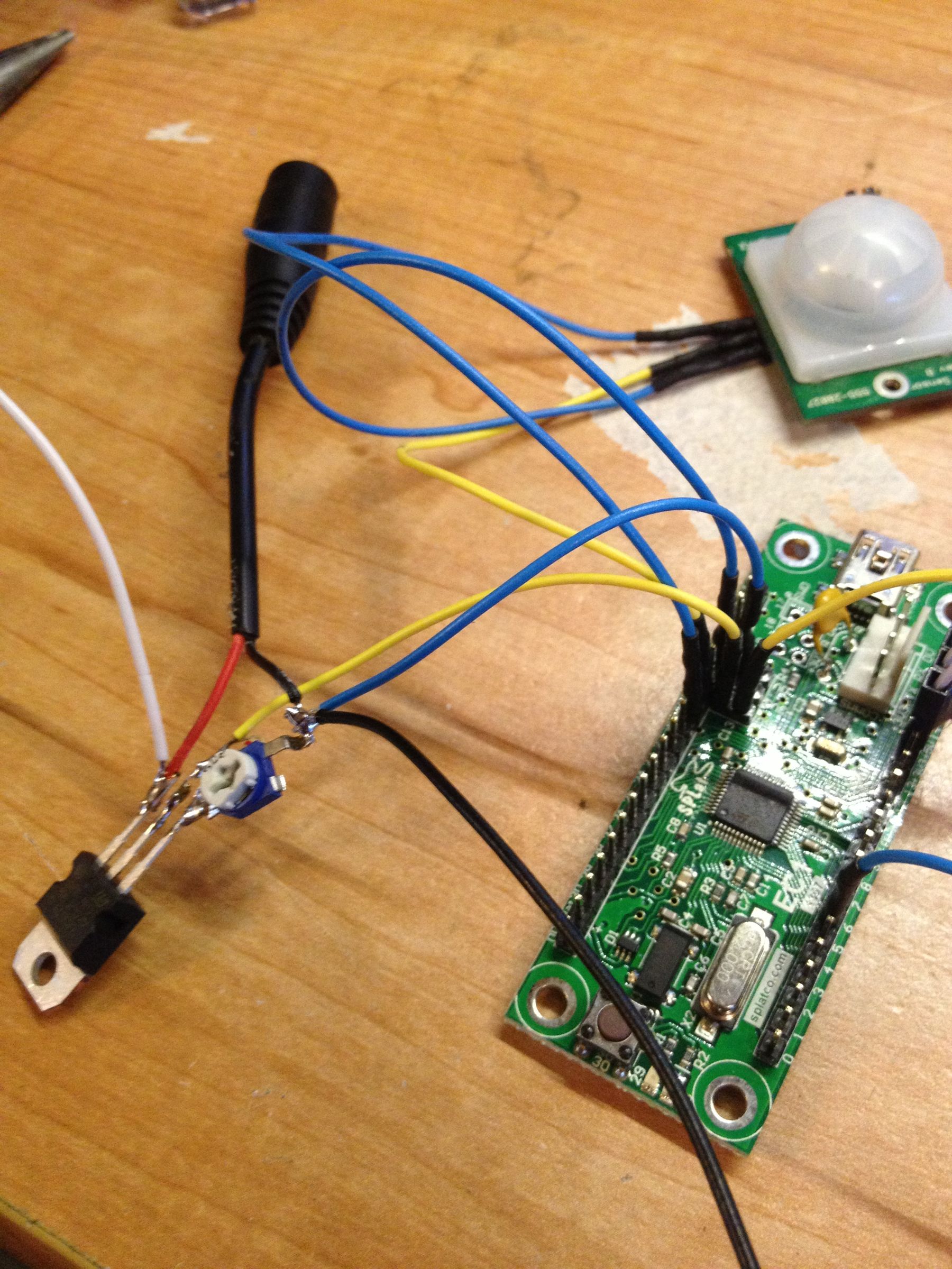 SPLat Controlled Bluetooth IR Room Alarm System : 7 Steps - Instructables