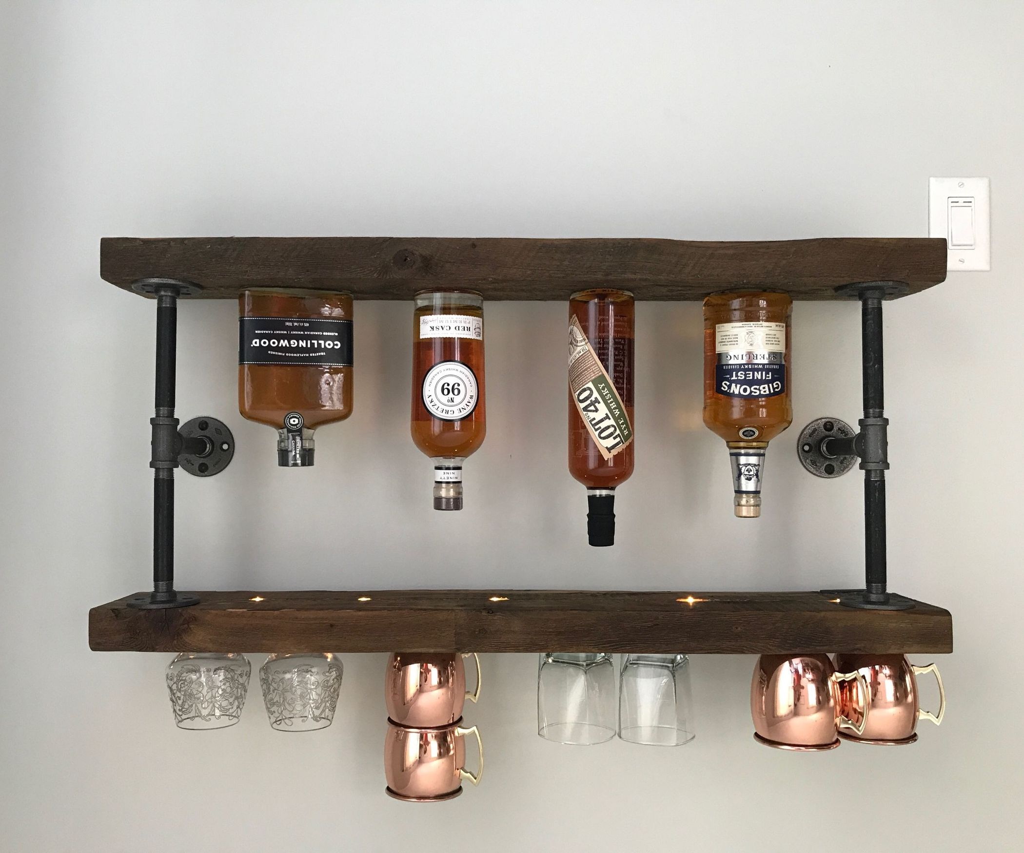 DIY Whiskey Shelf : 15 Steps (with Pictures) - Instructables