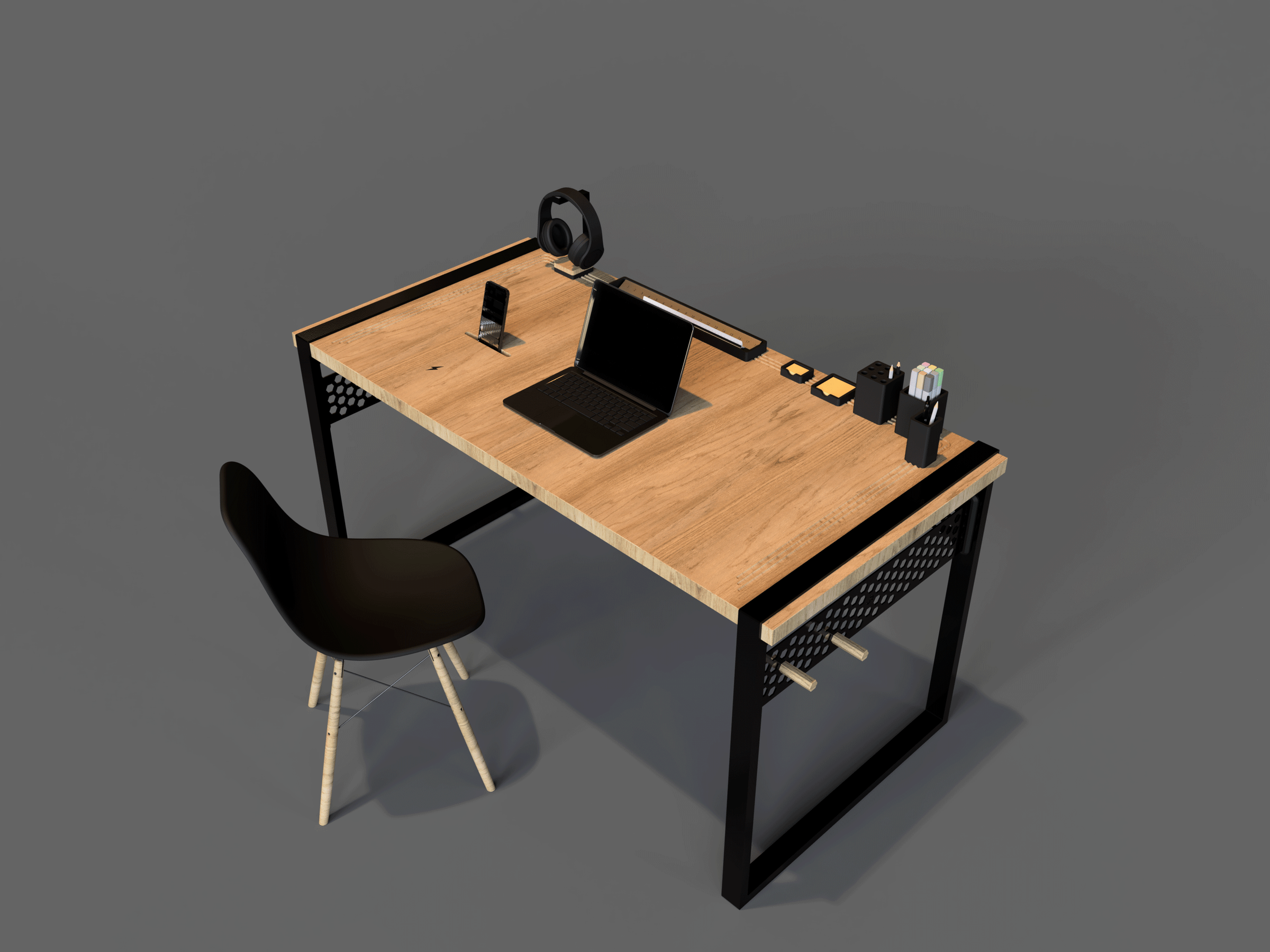 Rail Desk Organizer : 11 Steps - Instructables