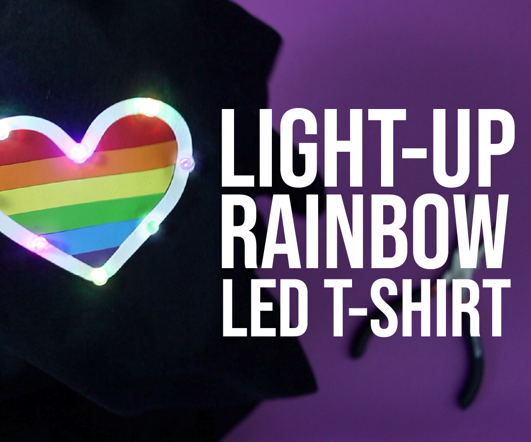 How to Sew LEDs Into a T-Shirt : 9 Steps (with Pictures) - Instructables