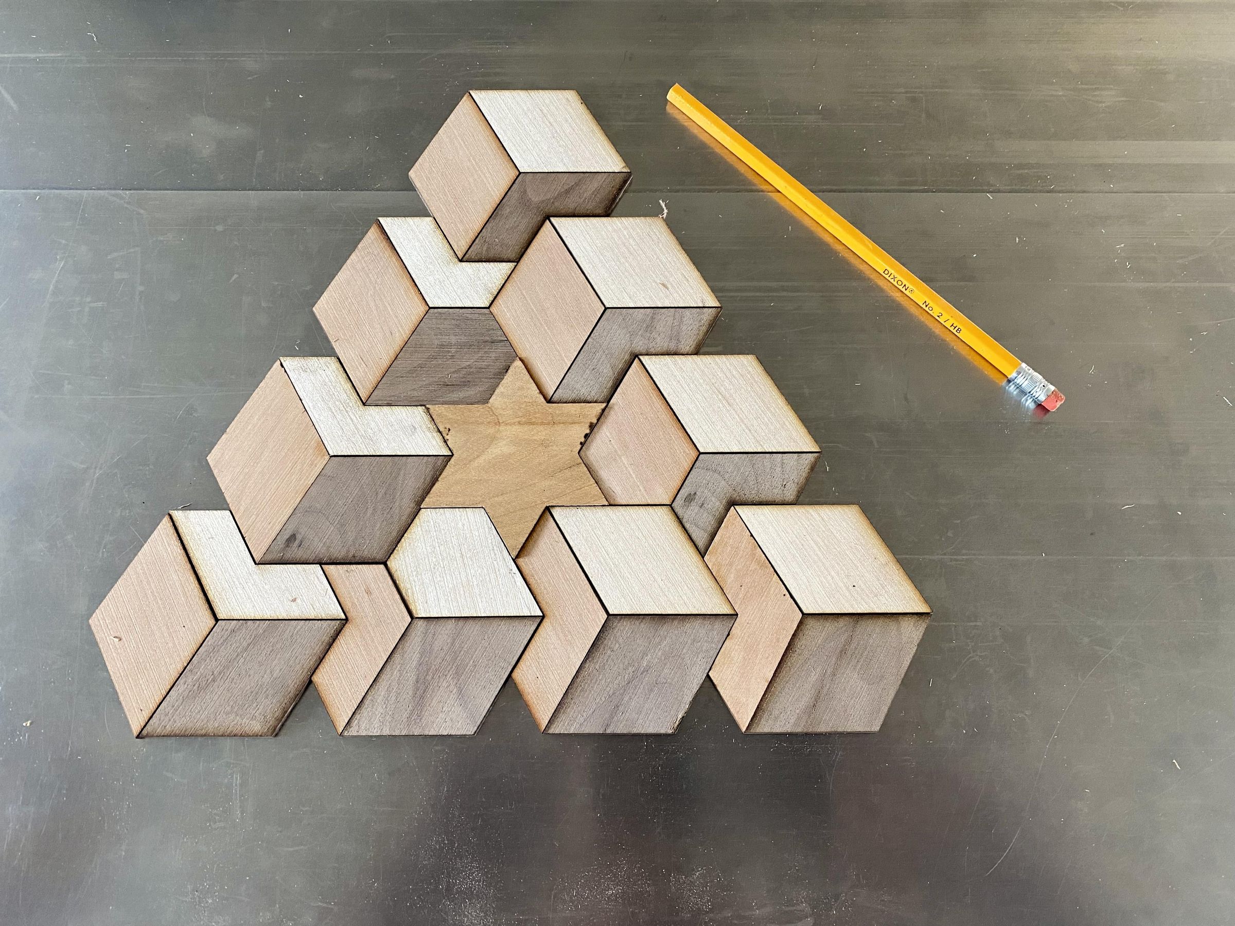 Impossible Triangle Wood Art : 4 Steps (with Pictures) - Instructables