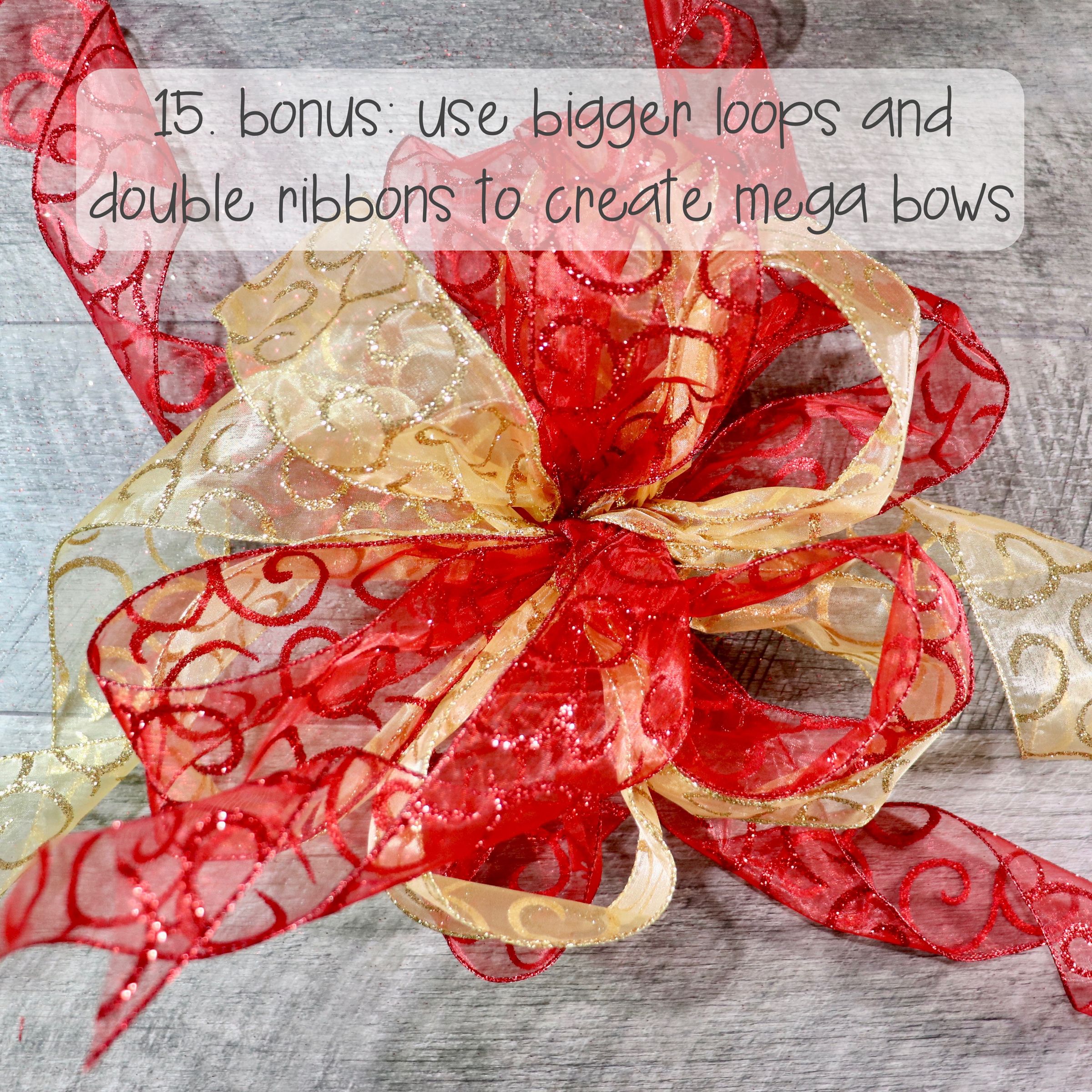 Holiday Decorative Gift Bows : 5 Steps - Instructables