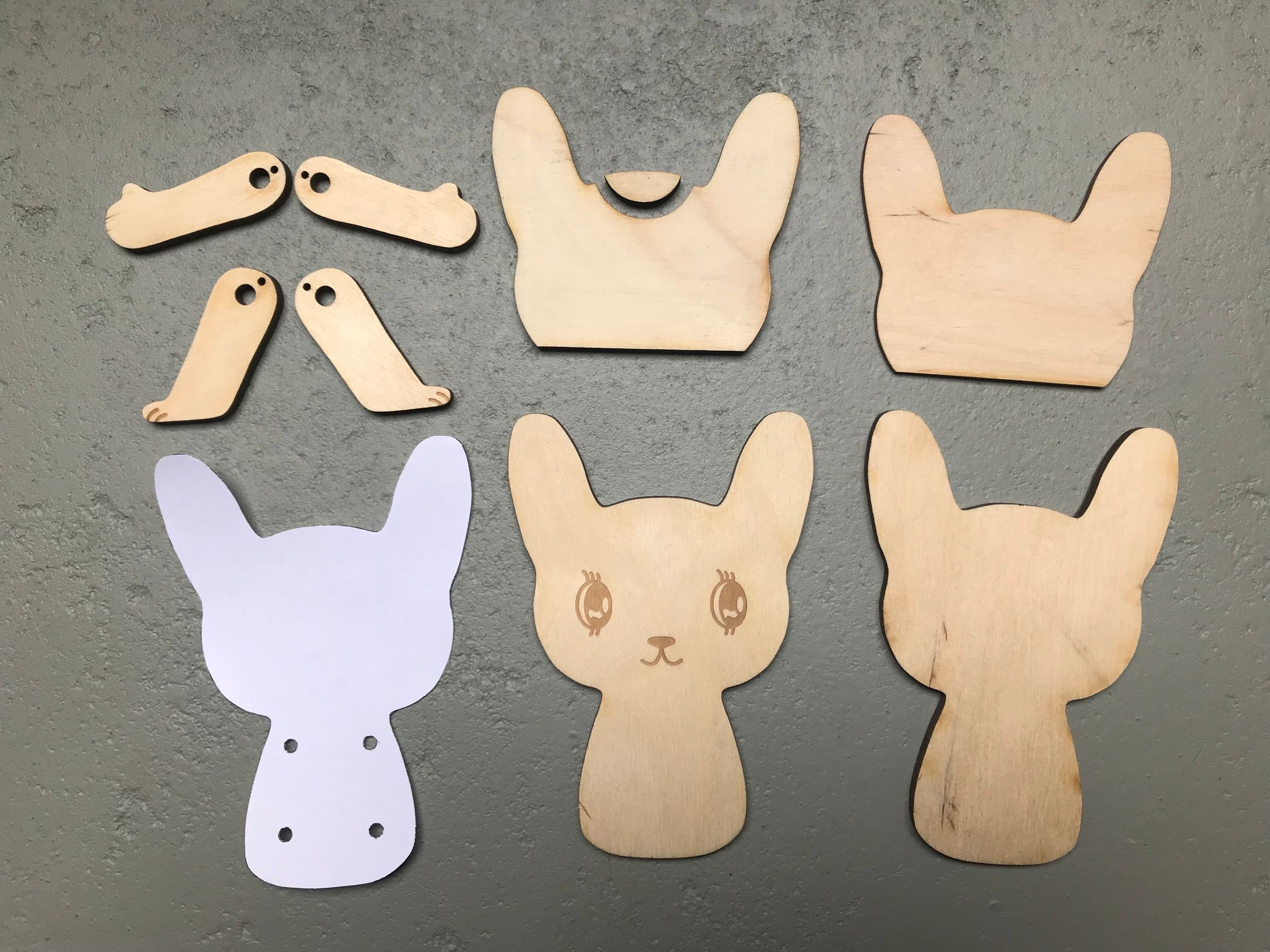 Bunny Pull-puppet : 5 Steps - Instructables