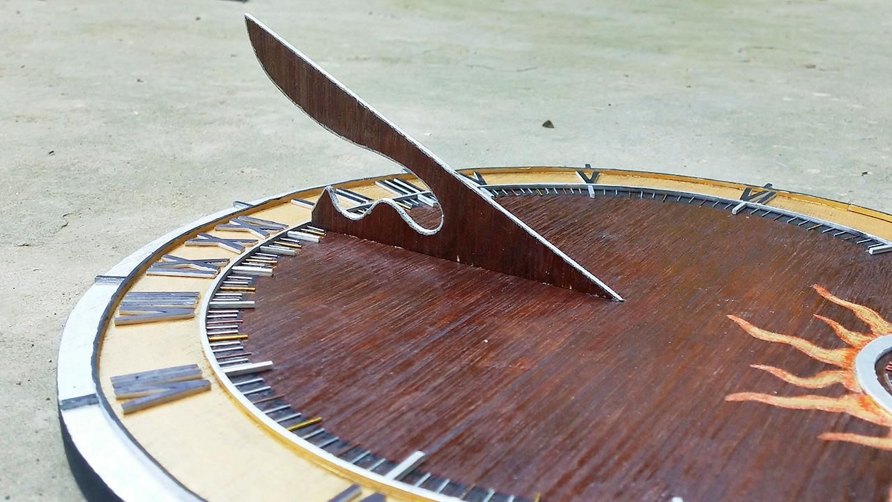 Ancient SUNDIAL Clock : 16 Steps (with Pictures) - Instructables