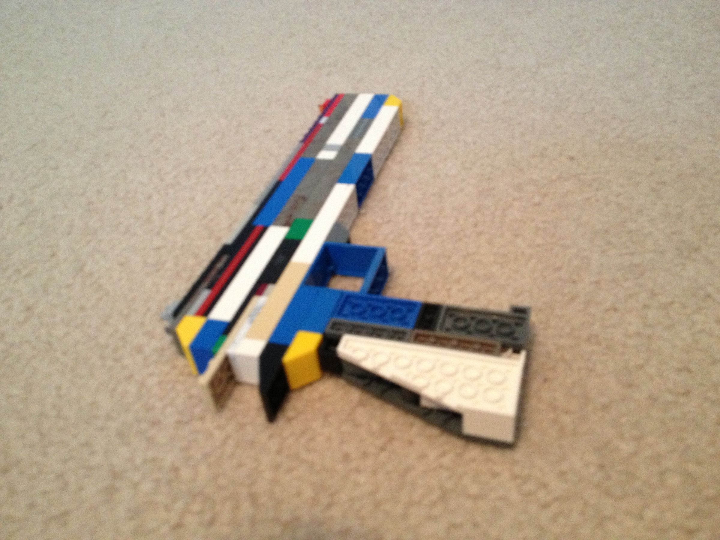 Lego Desert Eagle and M9 Redone - Instructables