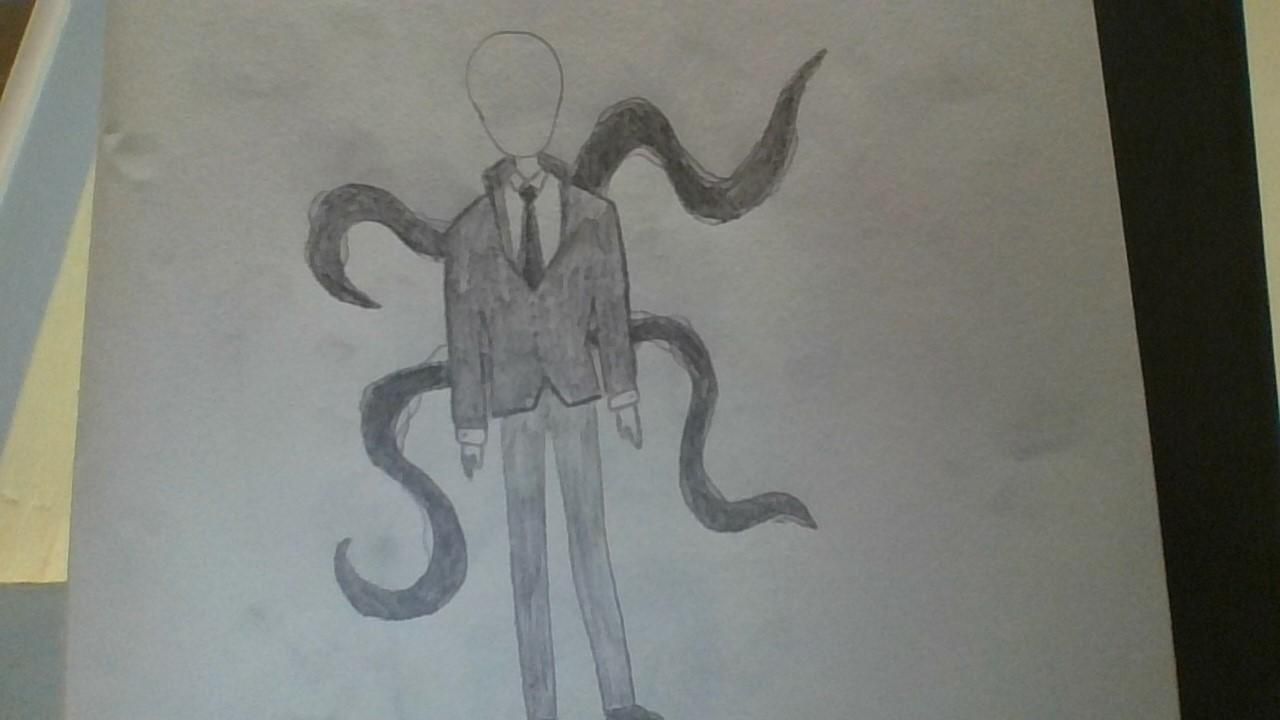 Slender Man Drawing : 6 Steps - Instructables