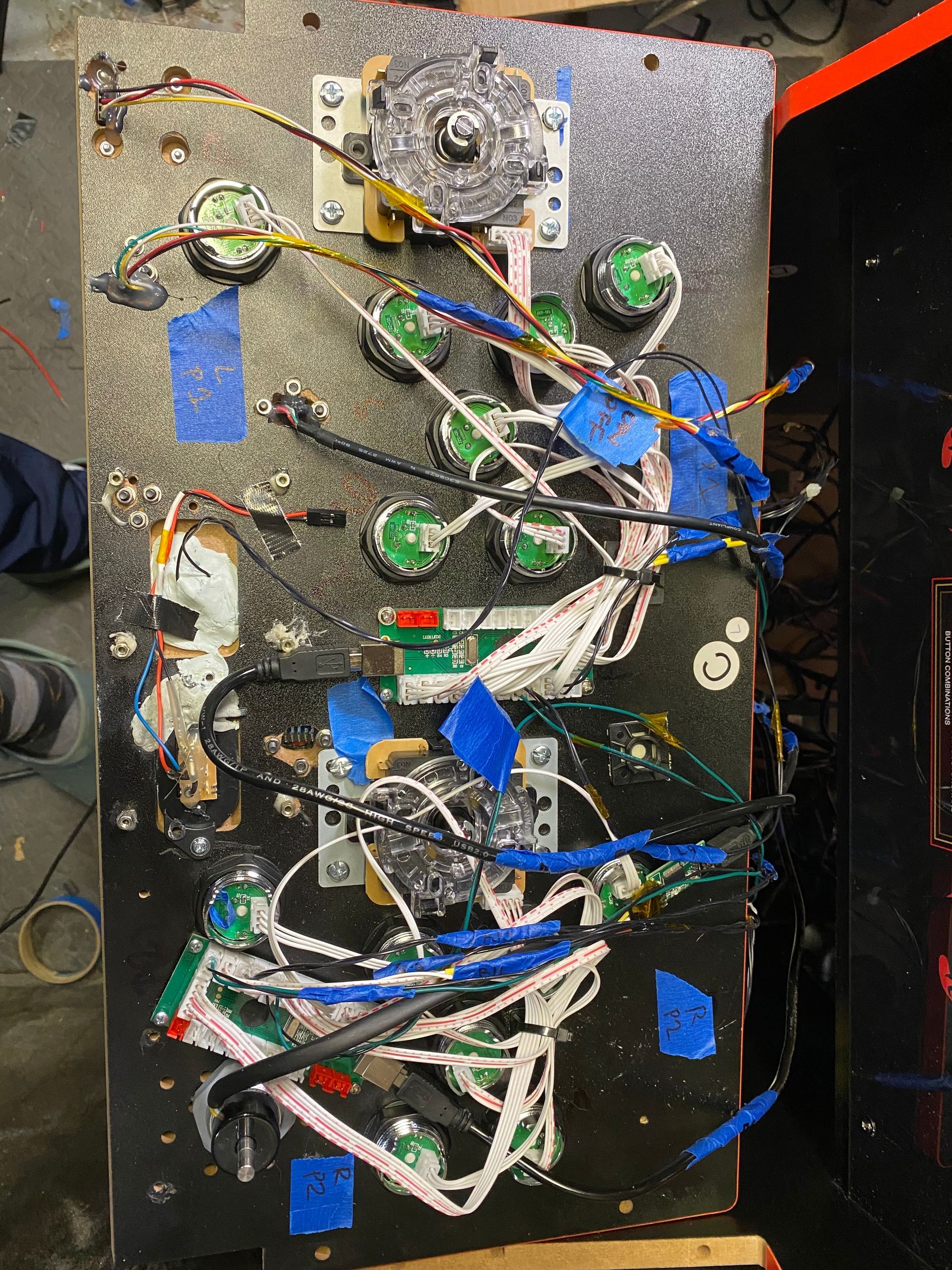 Arcade1Up Mod With LED Marquee and Sub-Displays : 9 Steps (with ...