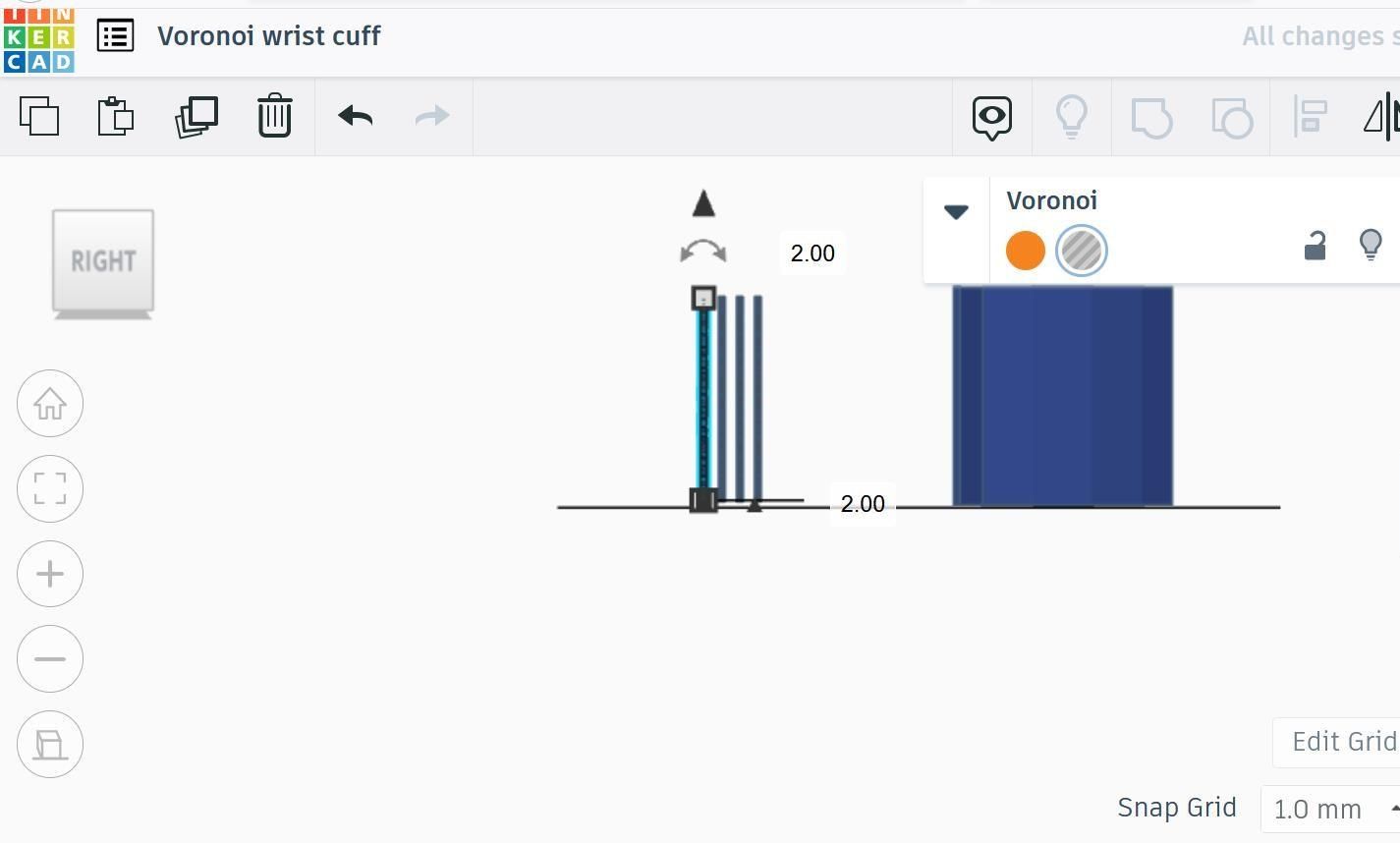 Voronoi Cuff in Tinkercad : 6 Steps (with Pictures) - Instructables