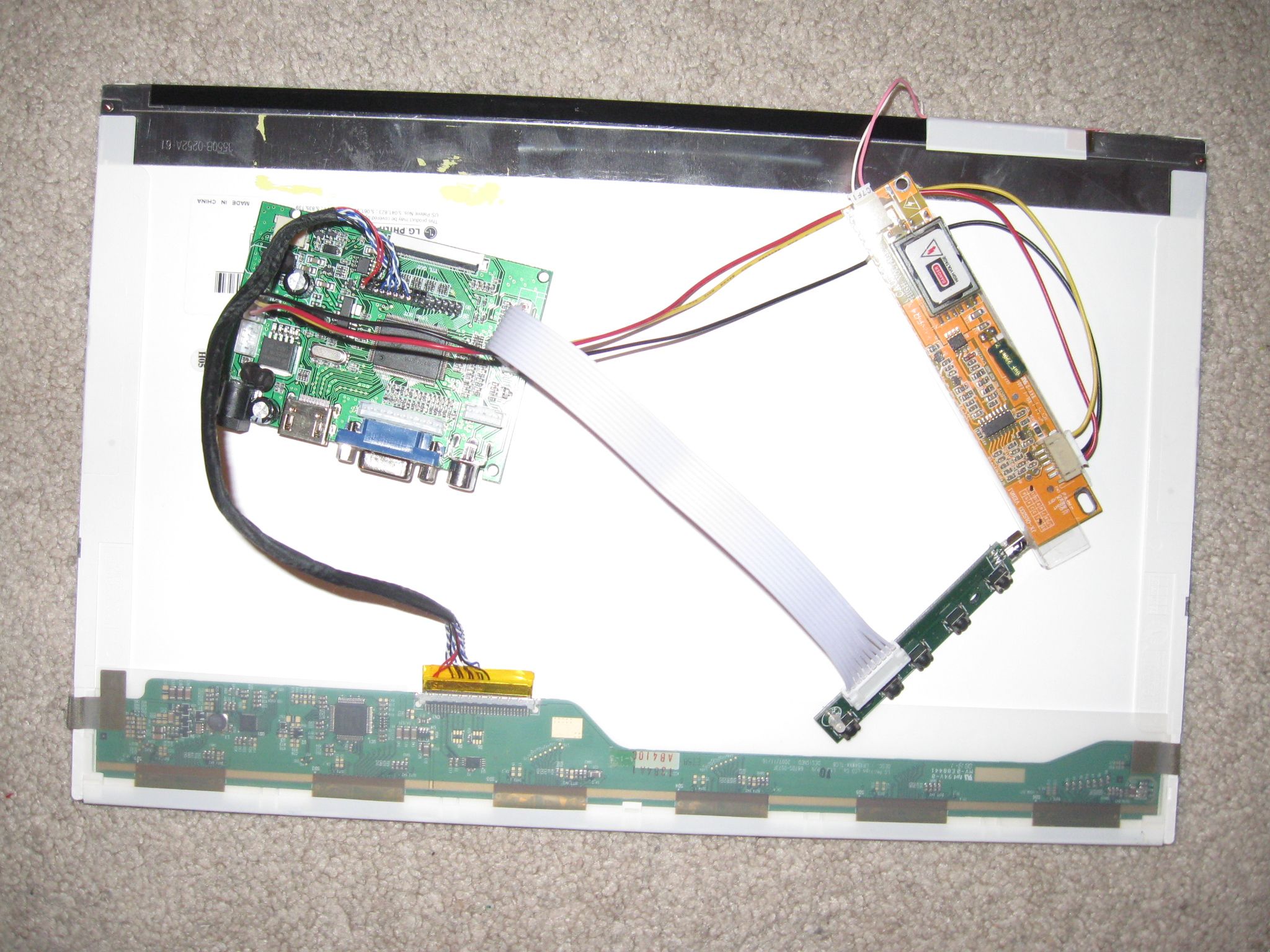 Re-purposed Laptop Screen for Raspberry Pi : 12 Steps (with Pictures ...