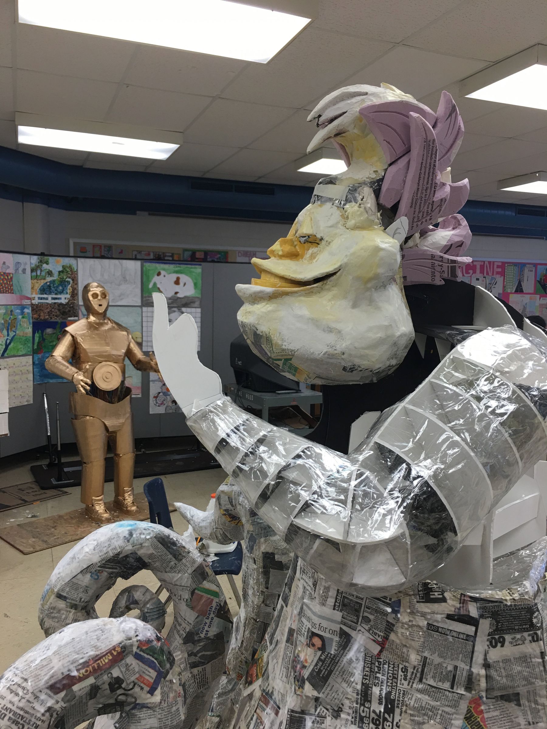 How to Build Additive Sculptures With Foam Core and Packing Tape : 6 ...