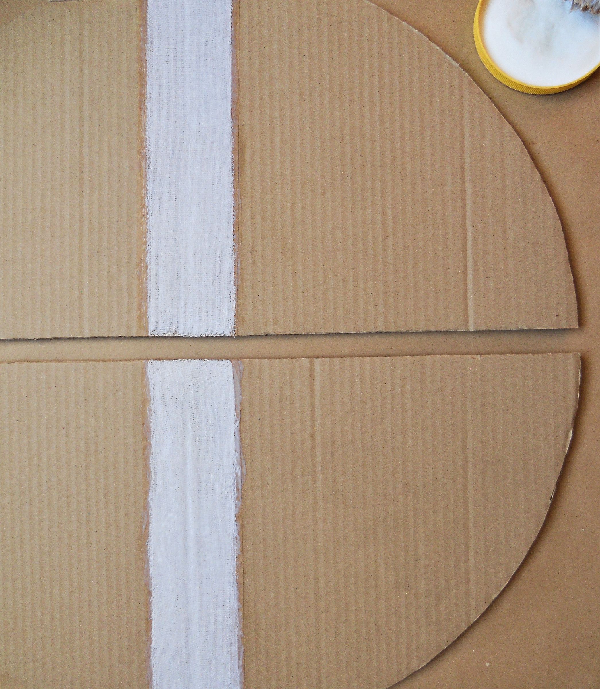 Portable Foldable Cardboard Stool-Table : 10 Steps (with Pictures ...