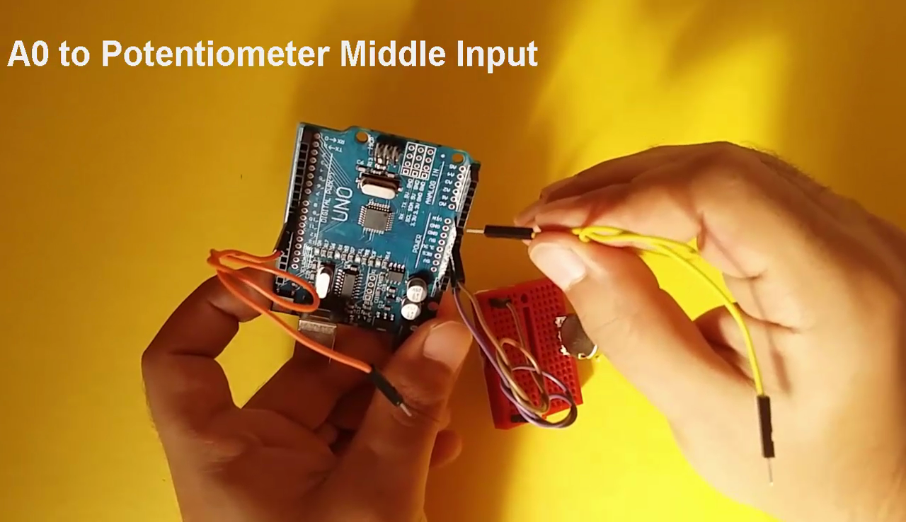 Arduino : How to Control Servo Motor With Potentiometer : 5 Steps (with ...