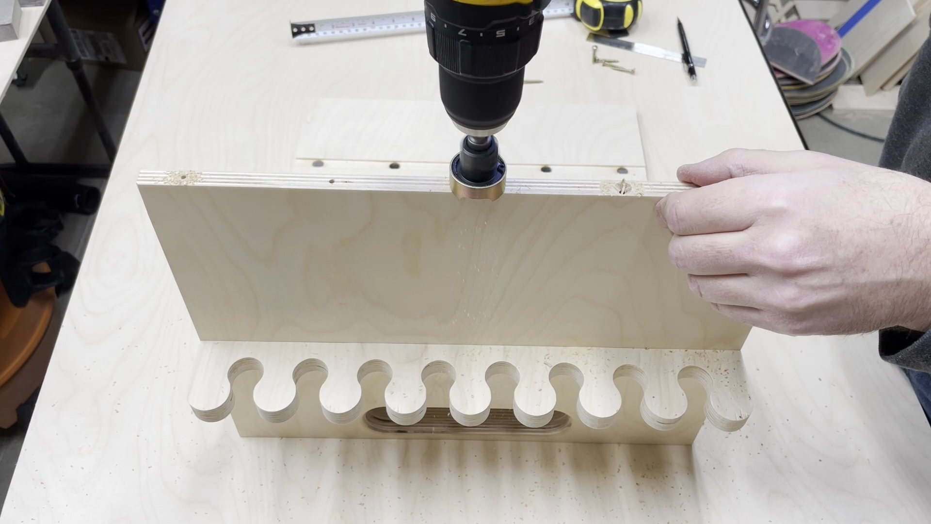 Wall Mounted Chisel Rack With Built in Stand : 8 Steps (with Pictures ...