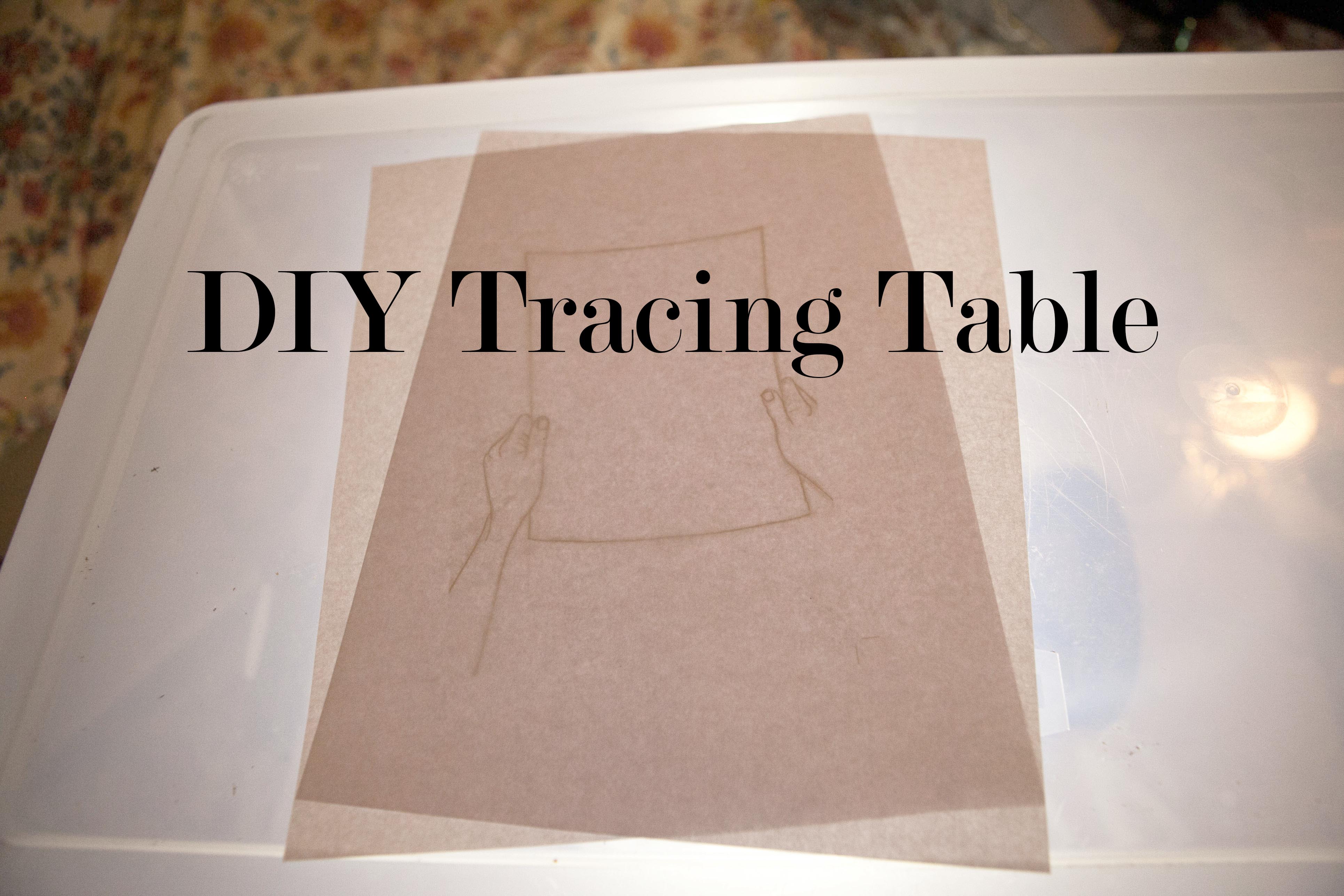 DIY Tracing Table : 3 Steps (with Pictures) - Instructables