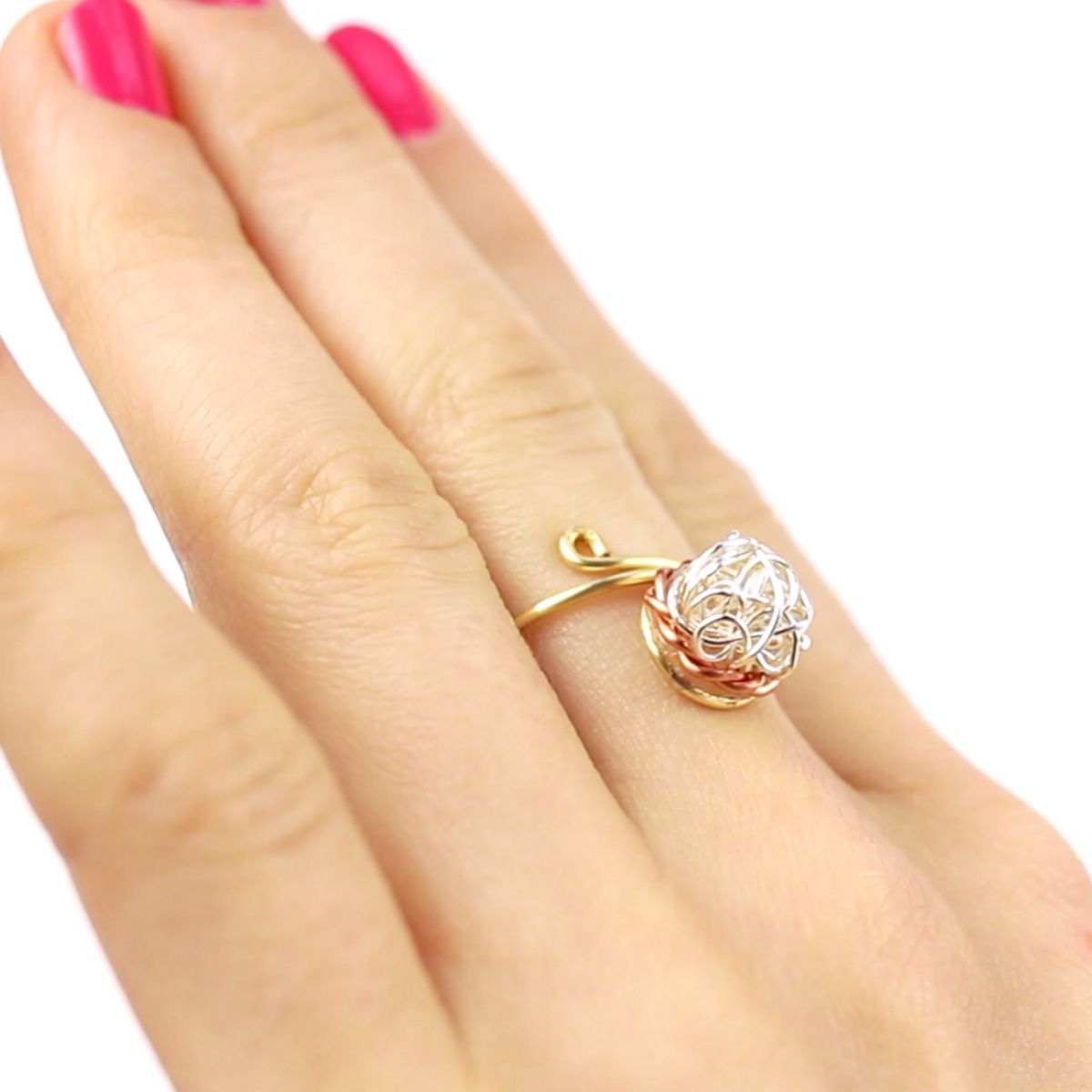 6 DIY Rings | Adjustable & No Special Tools! Easy Rings : 9 Steps (with ...