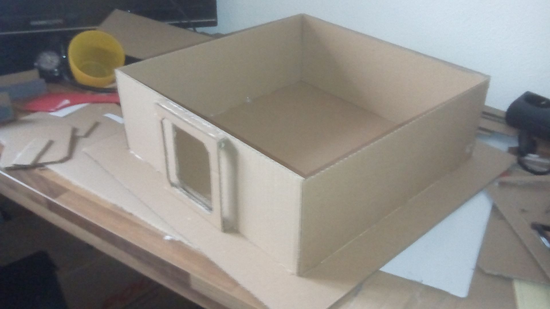 Cardboard Sci-Fi Action Playset for LEGO - Instructables