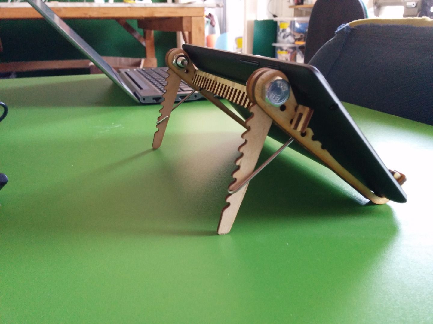 Adjustable Notebook Riser / Laptop or Tablet Stand (with Pictures ...