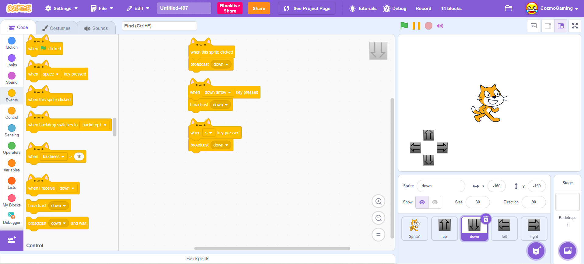 How to Make Basic Controls on Scratch : 12 Steps - Instructables