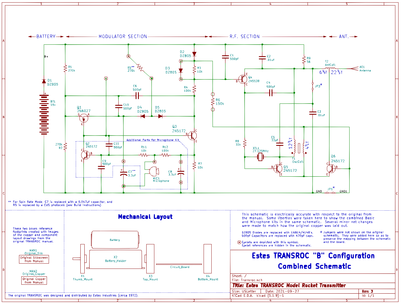The TRANSROC - a Retro Model Rocket Telemetry Transmitter : 20 Steps ...
