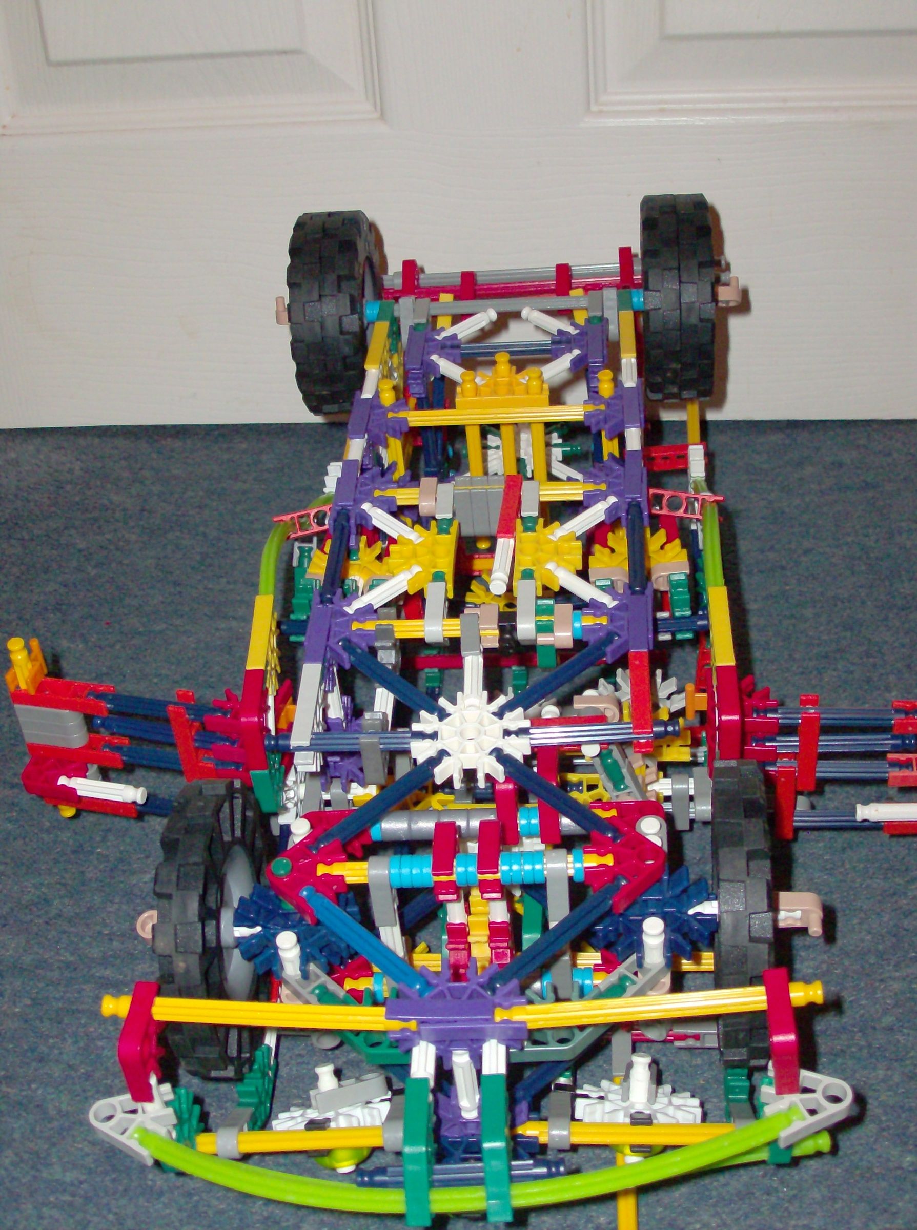 Knex Car With Steering and Suspension . - Instructables