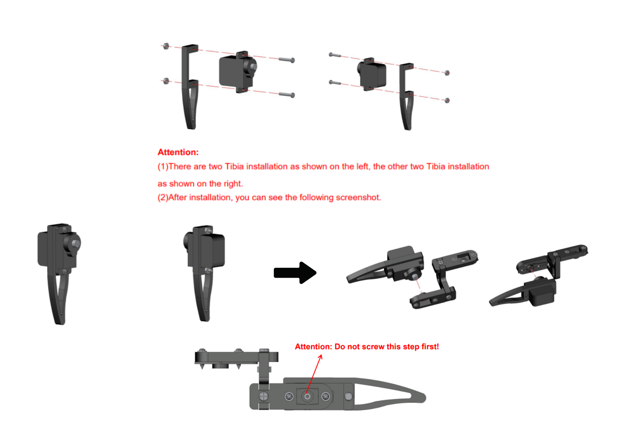 How to Build an 8-servo Spider-like Robot (a Quadruped) Using ACEBOTT ...