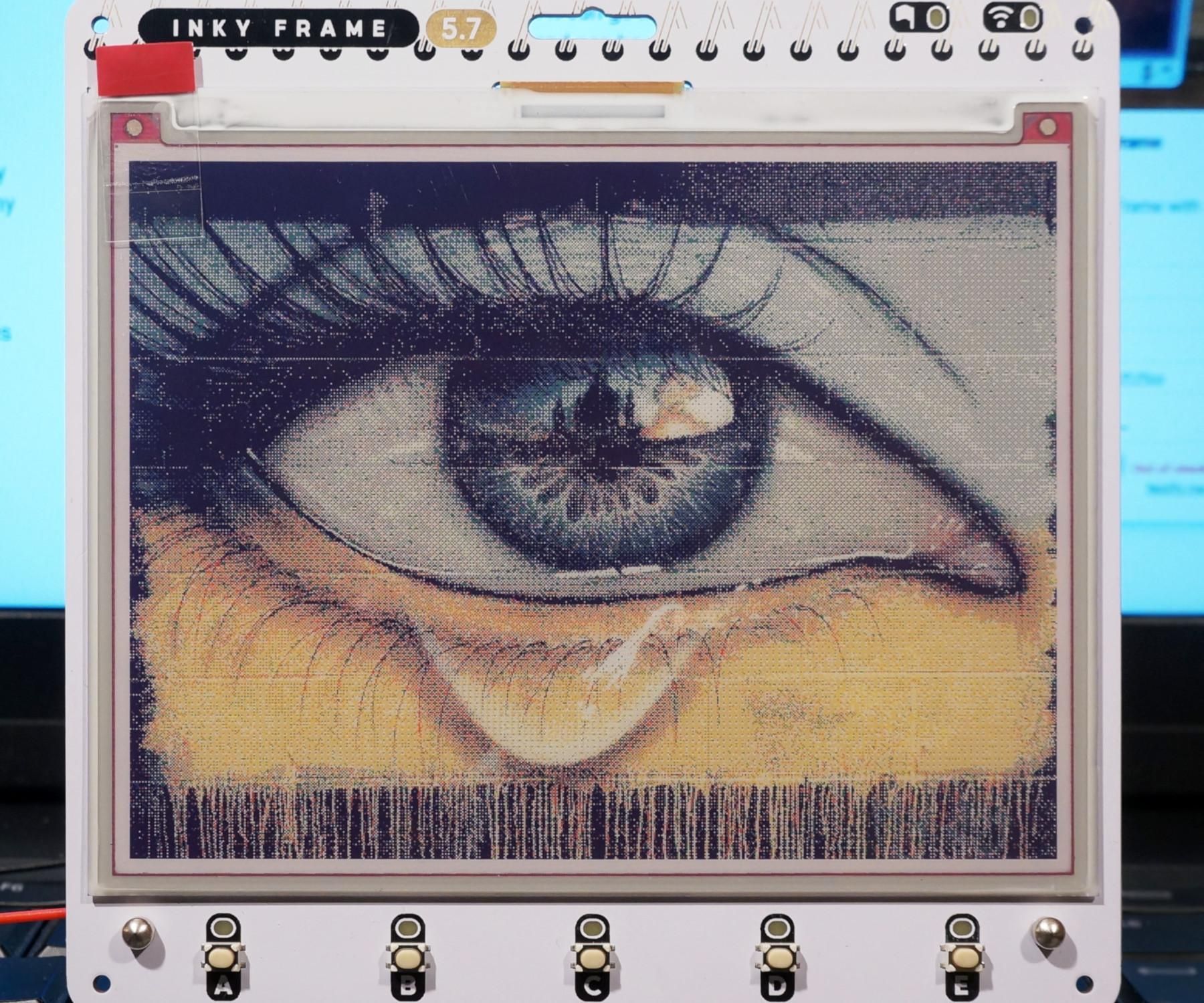Battery-Powered Digital Picture Frame Using Pimoroni Inky Frame : 12 ...