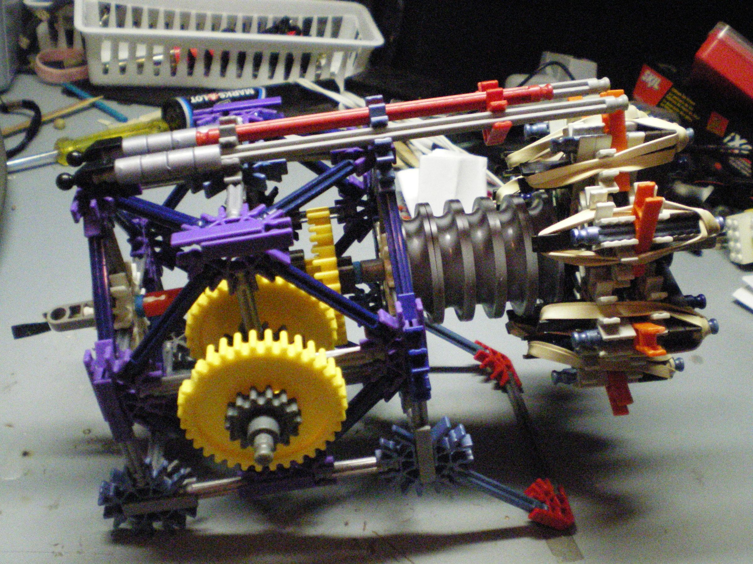 Knex 8-shot Hand Crank Gatling Gun - Instructables