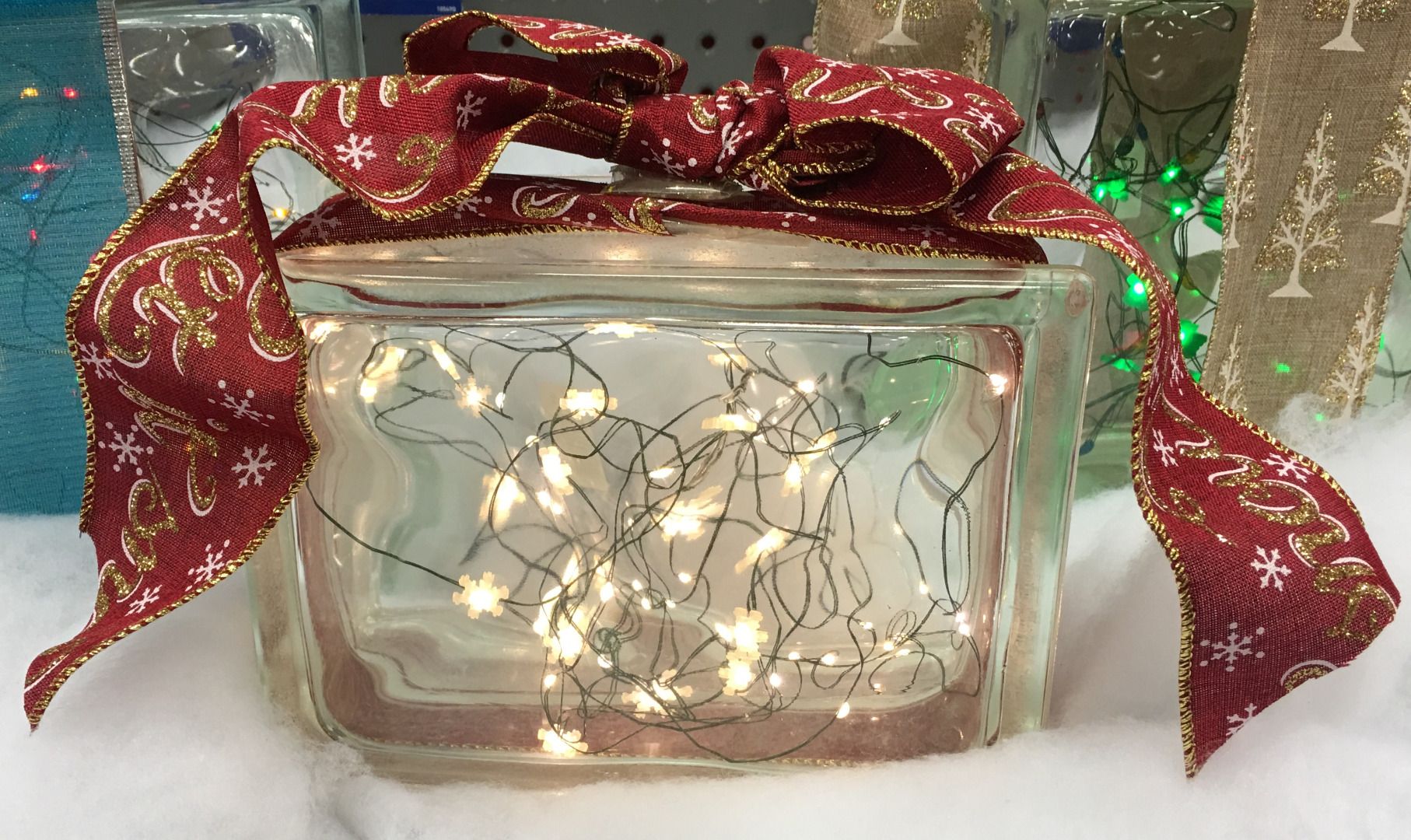 Illuminated Glass Block Present : 5 Steps (with Pictures) - Instructables