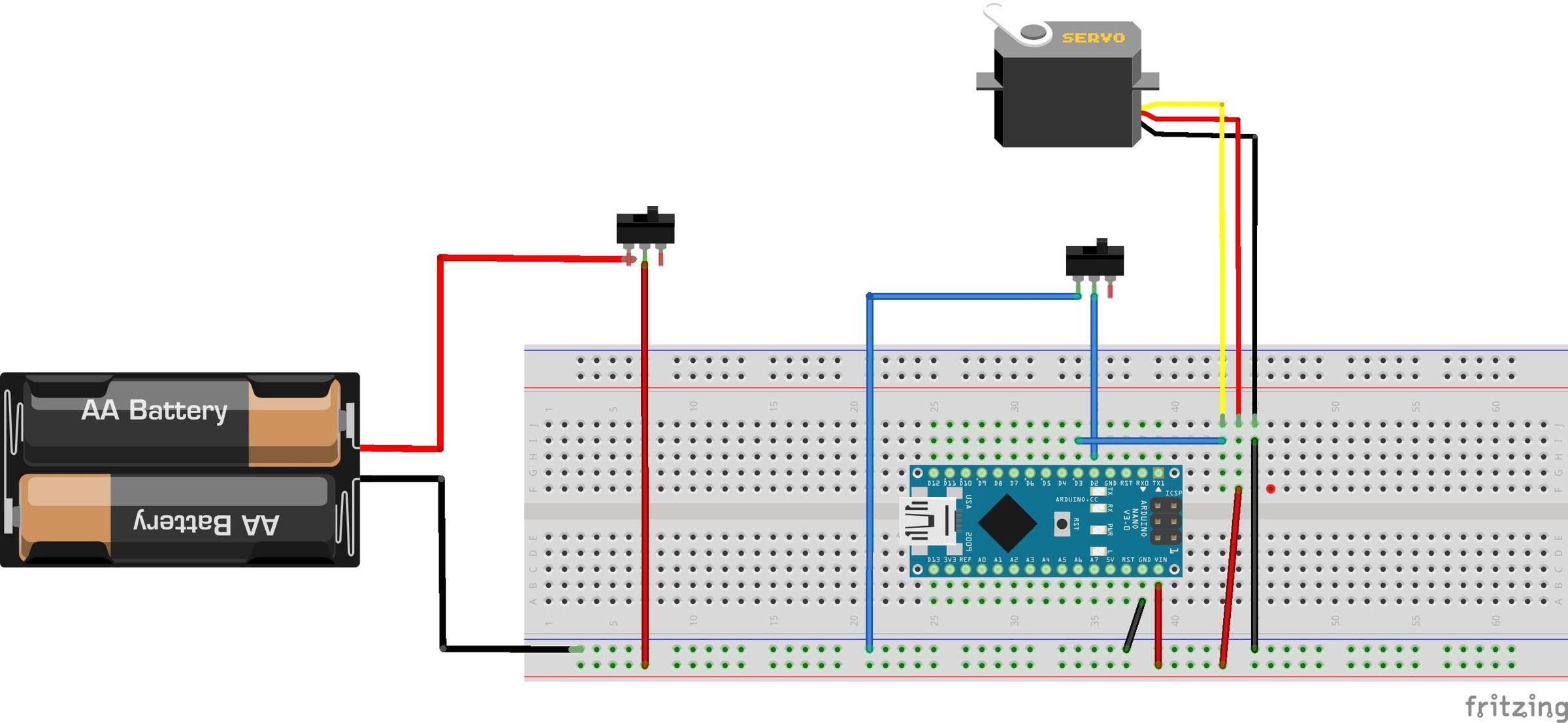 Arduino-servo Useless Machine V2 : 7 Steps - Instructables