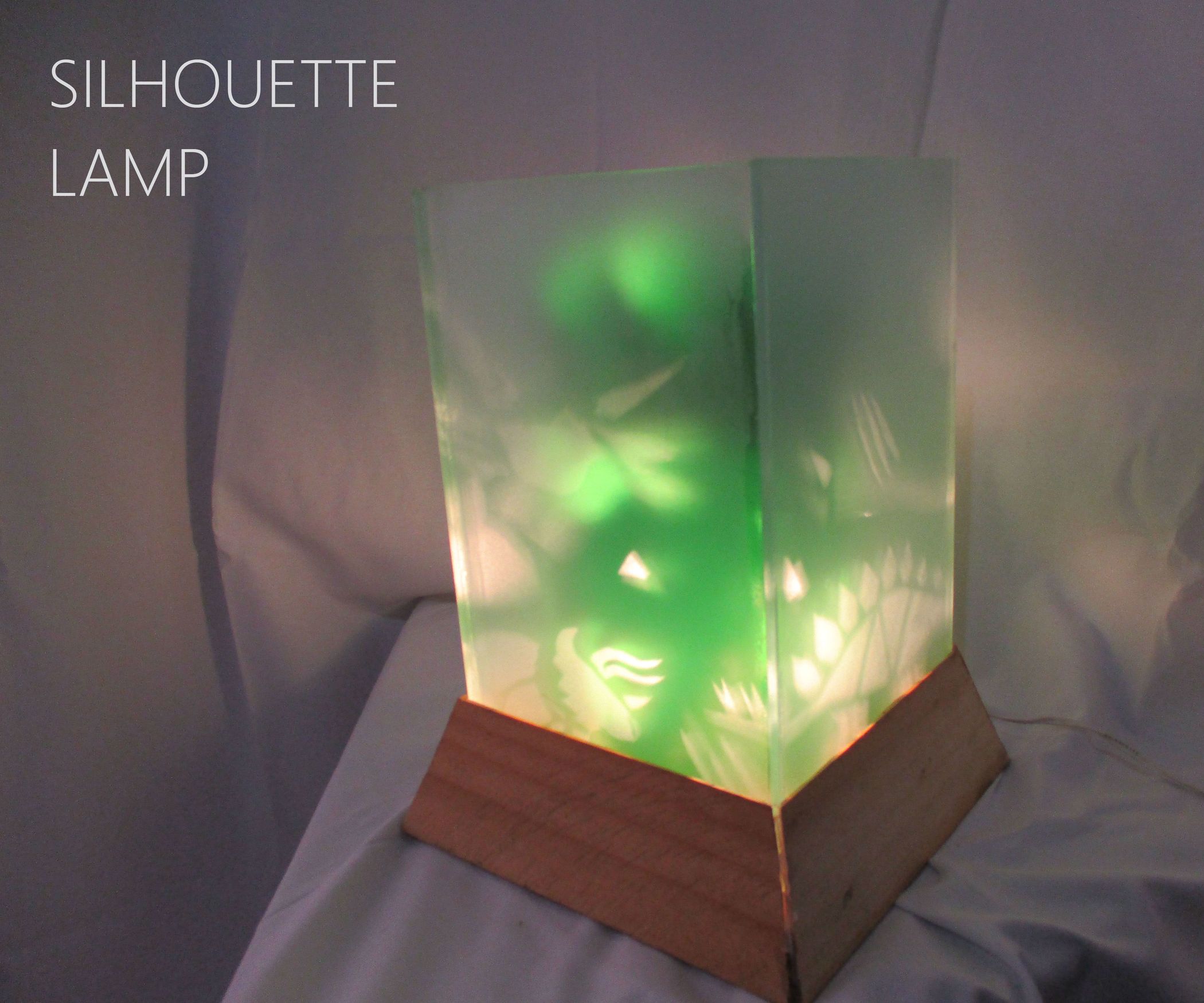 Silhouette Projector Lamp. : 4 Steps - Instructables
