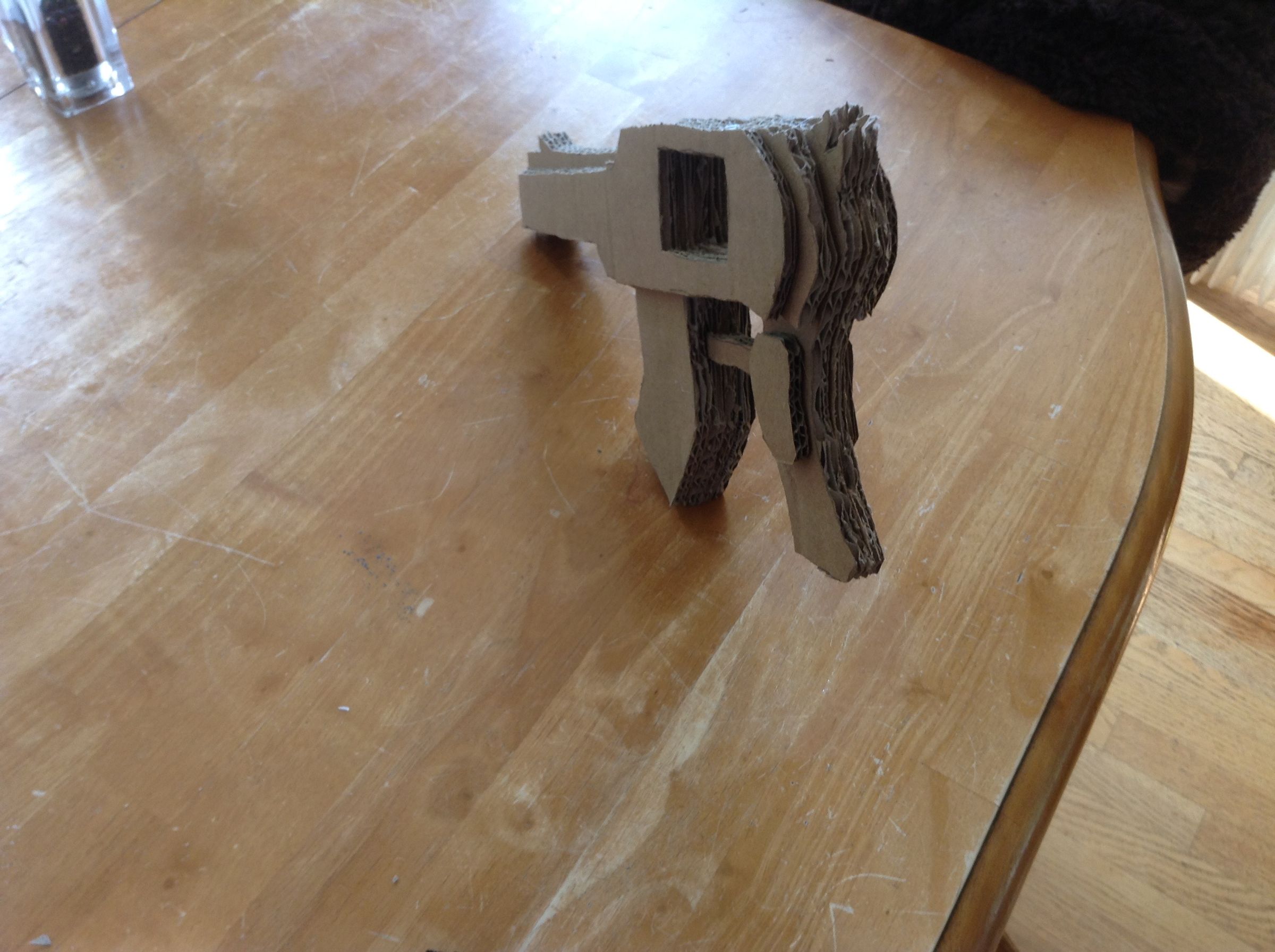 3D Cardboard Gun Model : 10 Steps (with Pictures) - Instructables