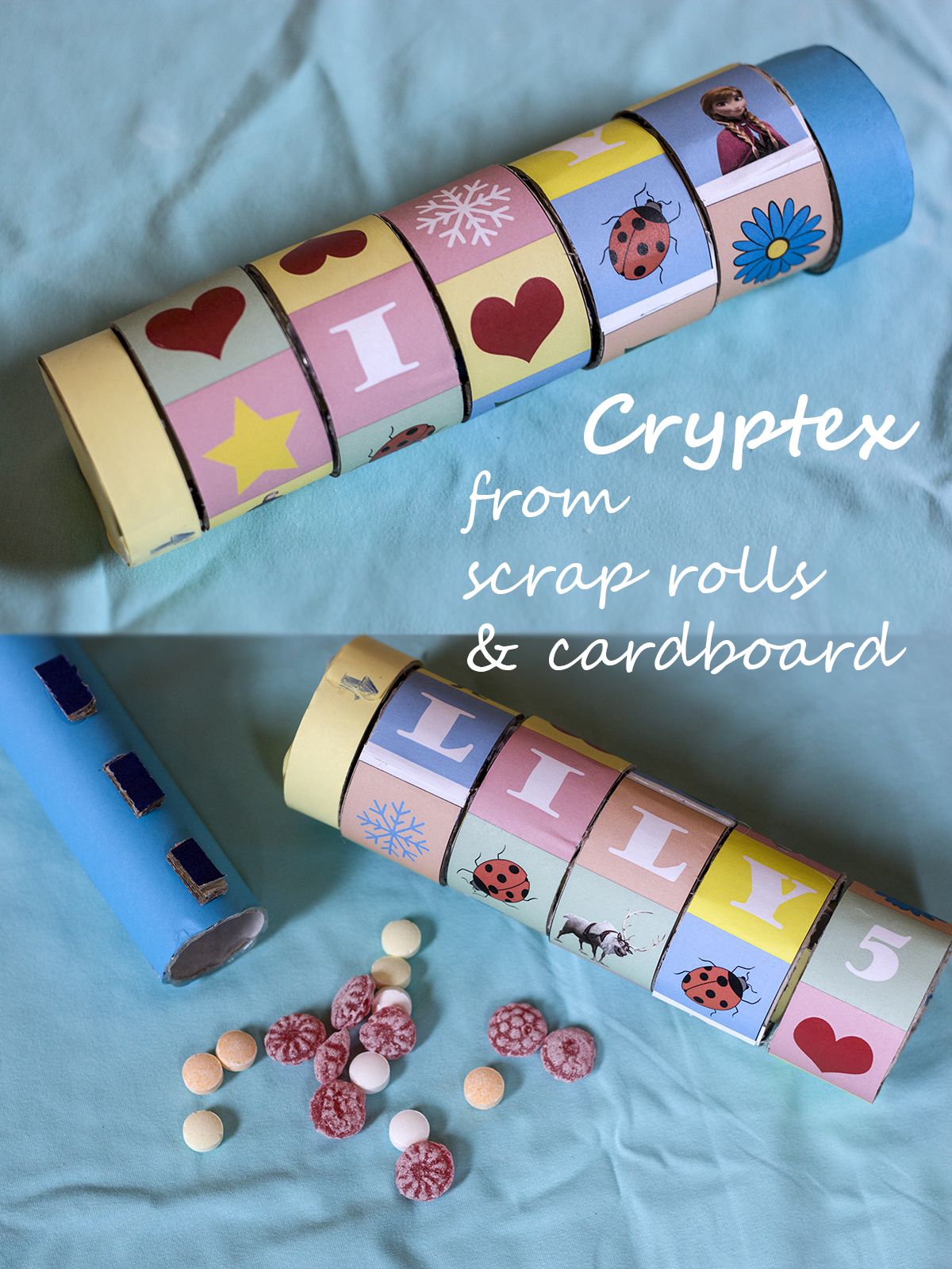 Cryptex From Scrap Cardboard : 7 Steps (with Pictures) - Instructables